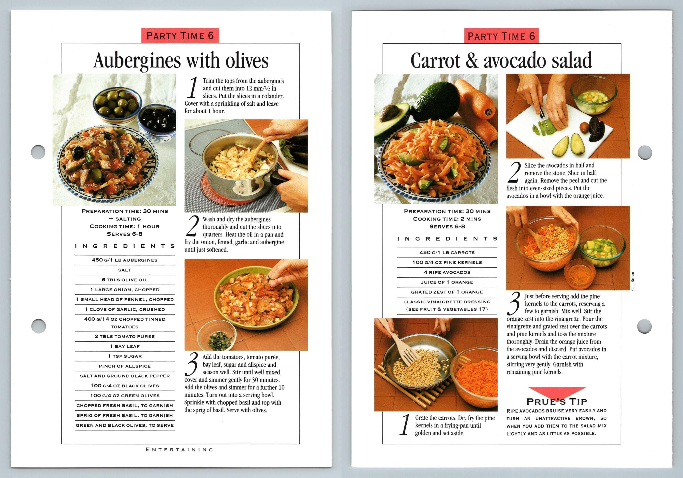 Aubergines With Olives #6 Party Prue Leith's Confident Cooking Recipe Page