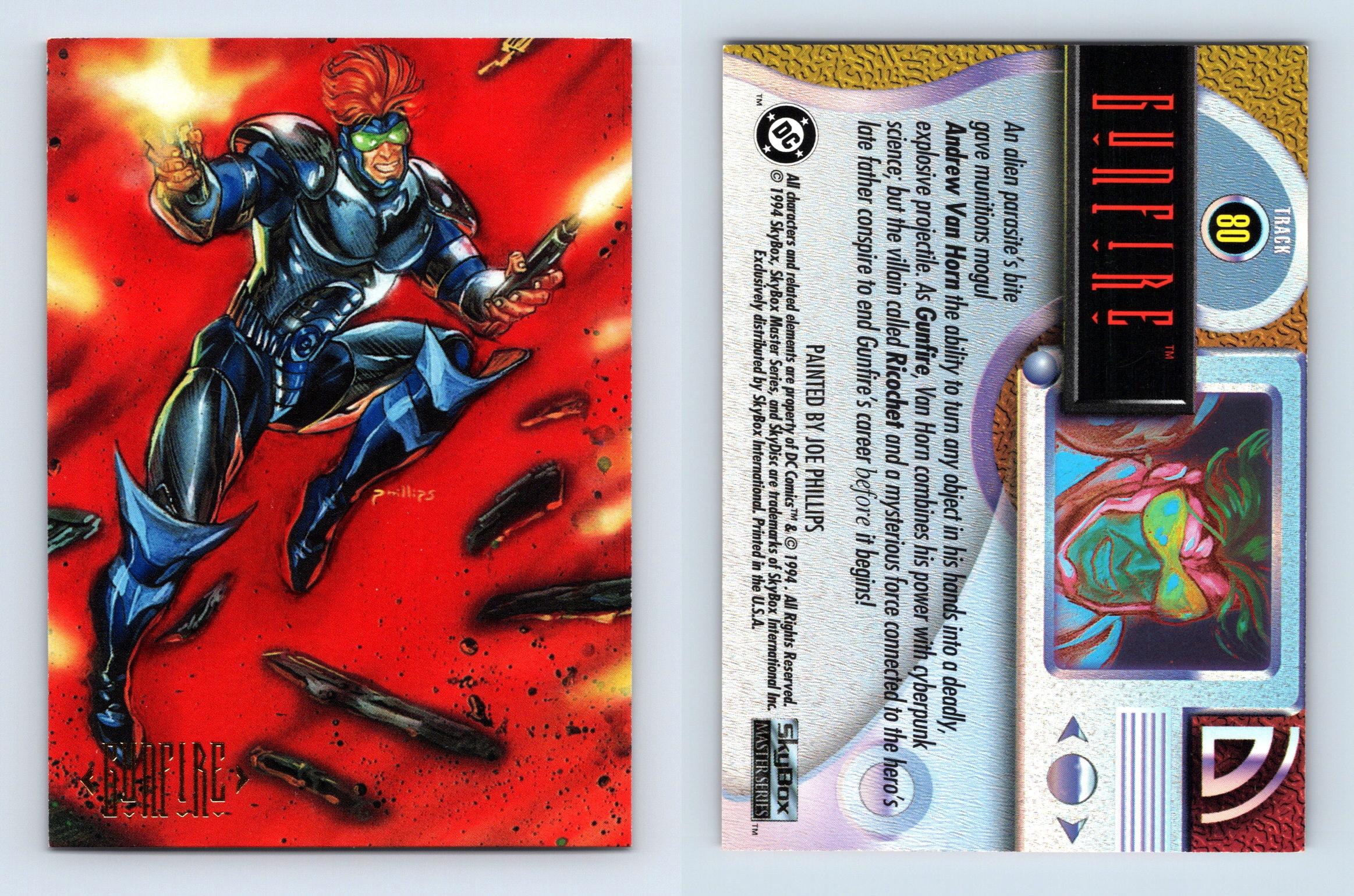 Gunfire #80 DC Comics Master Series 1994 Skybox Trading Card | eBay UK