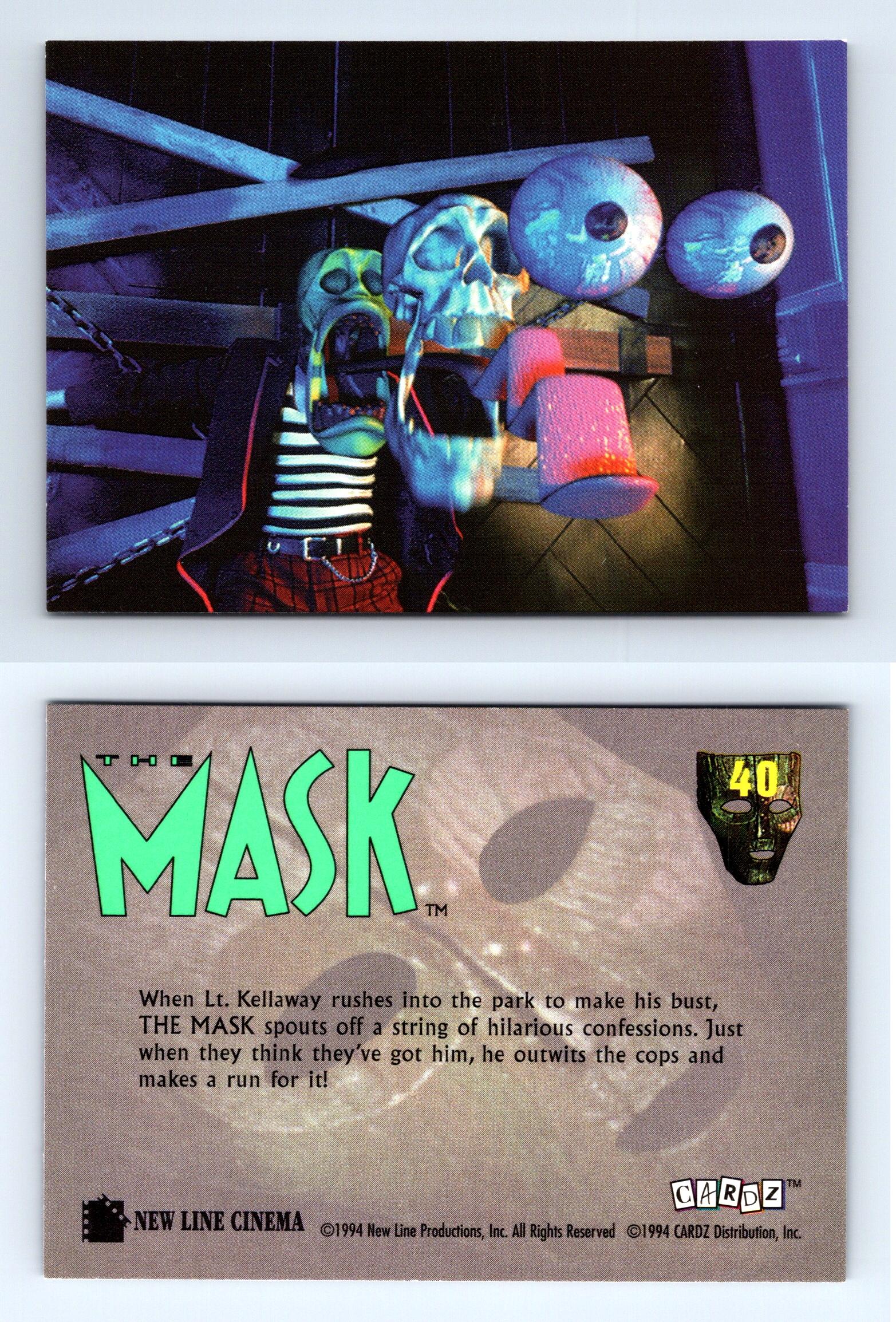 The Mask #40 Cardz 1994 Trading Card