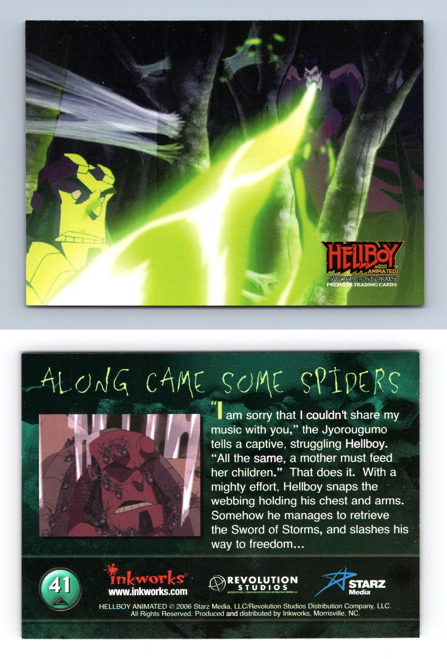 Along Came Some Spiders #41 Hellboy Sword Of Storms 2007 Inkworks ...