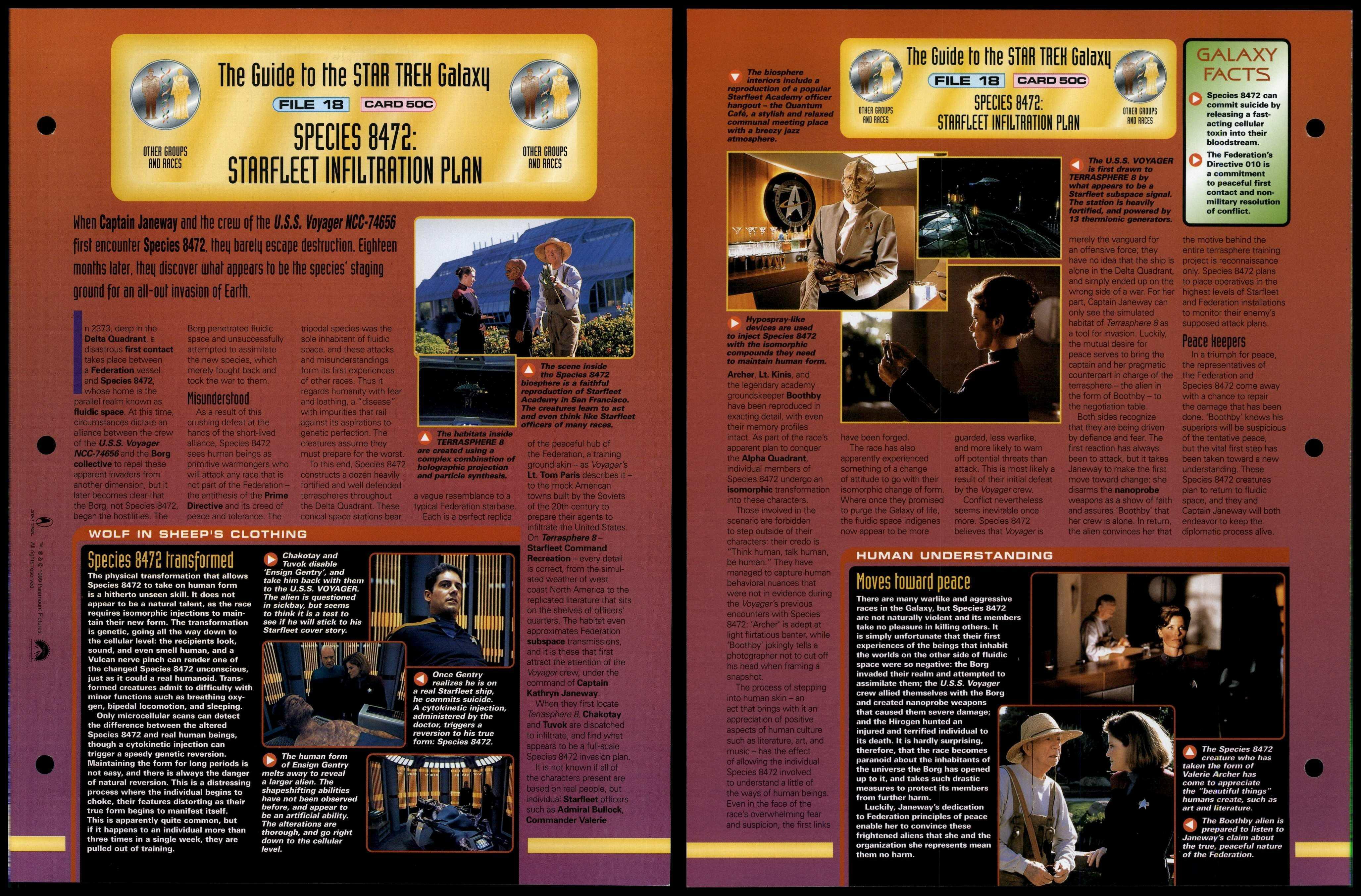 Species 8472: Starfleet Infiltration Plan - Other Groups & Races - Star ...