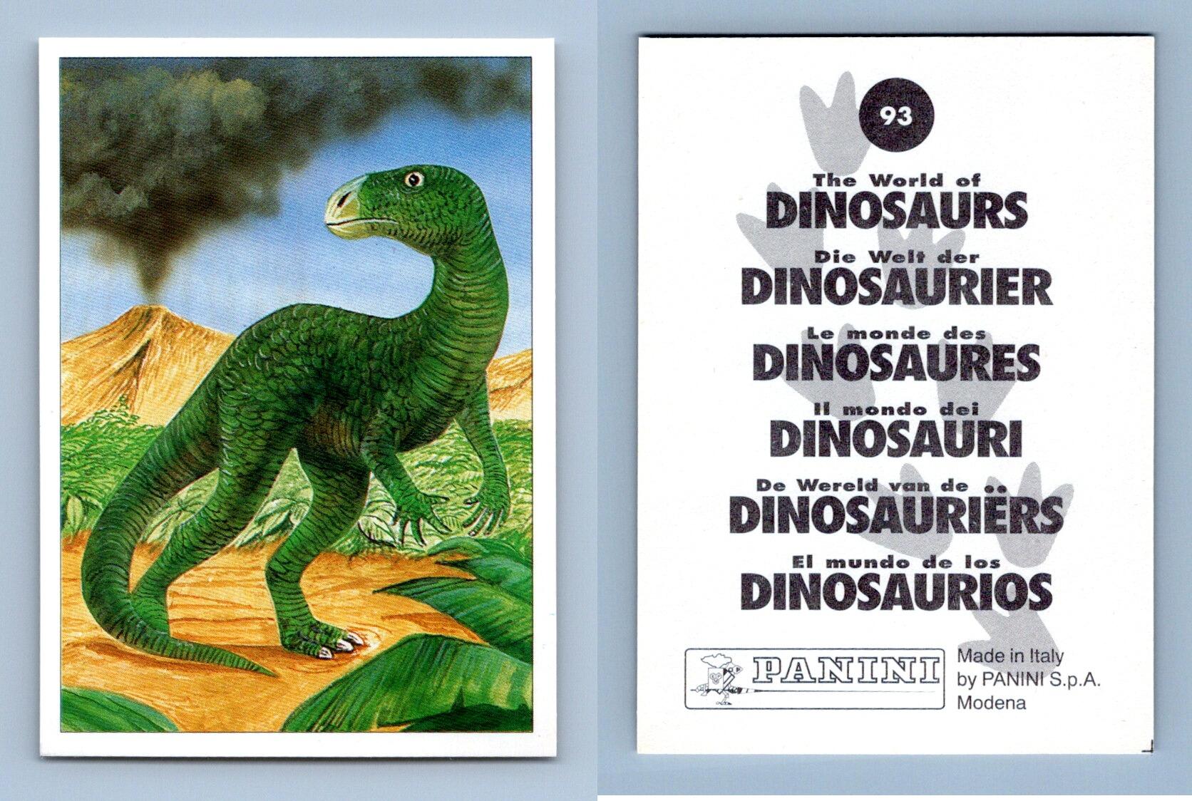 Leaellynasaura #93 The World Of Dinosaurs 1997 Sticker