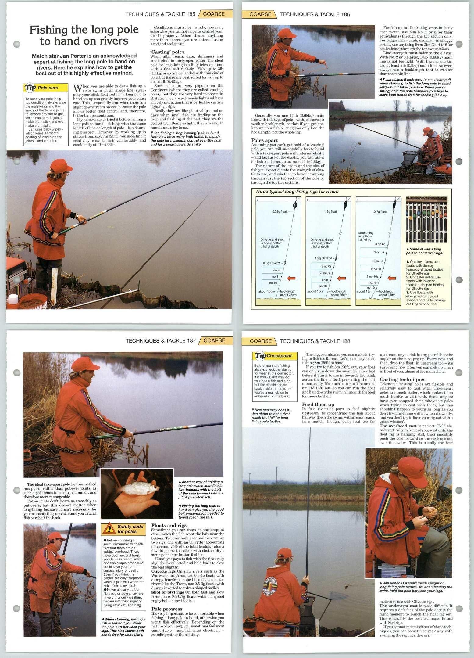 Fishing The Long Pole Hand On Rivers - Coarse Techniques - The Art Of ...