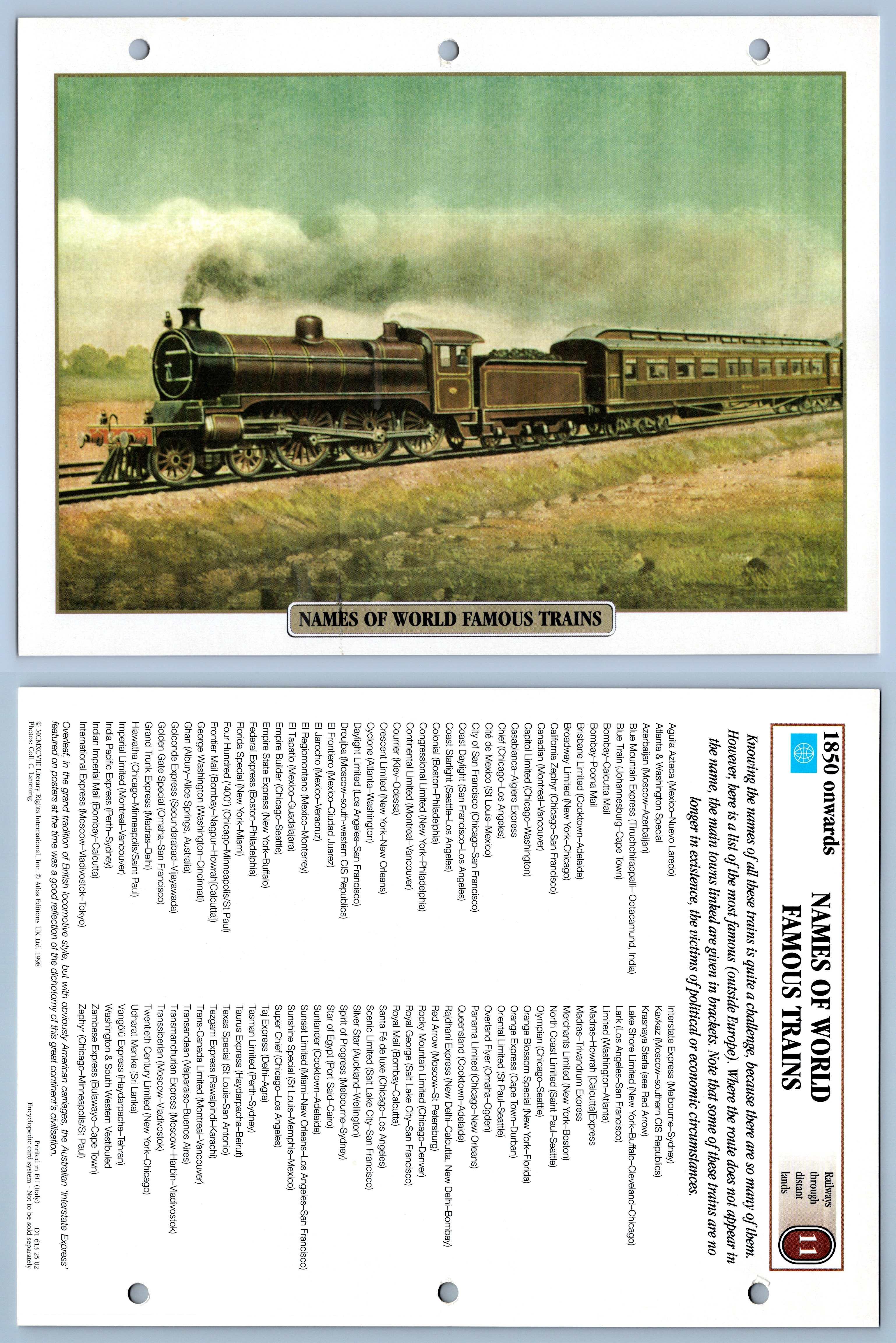 Names Associated With Trains at Tamara Wickline blog