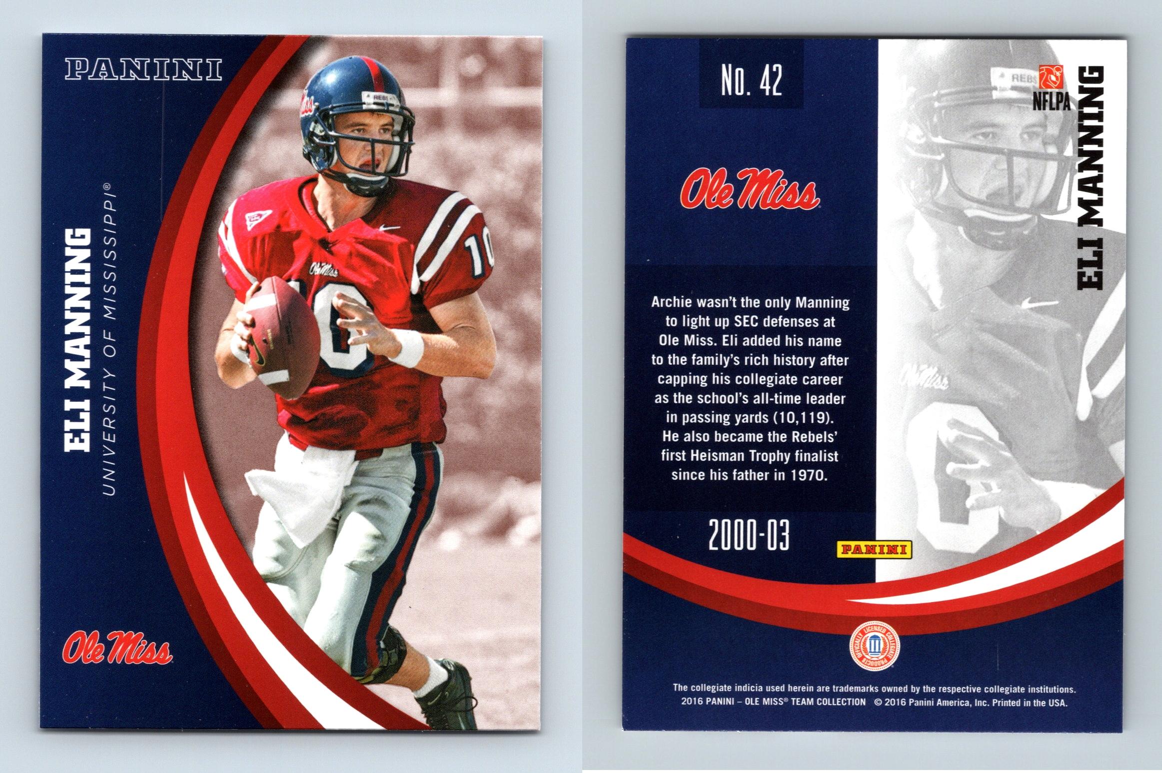 Eli Manning At Ole Miss