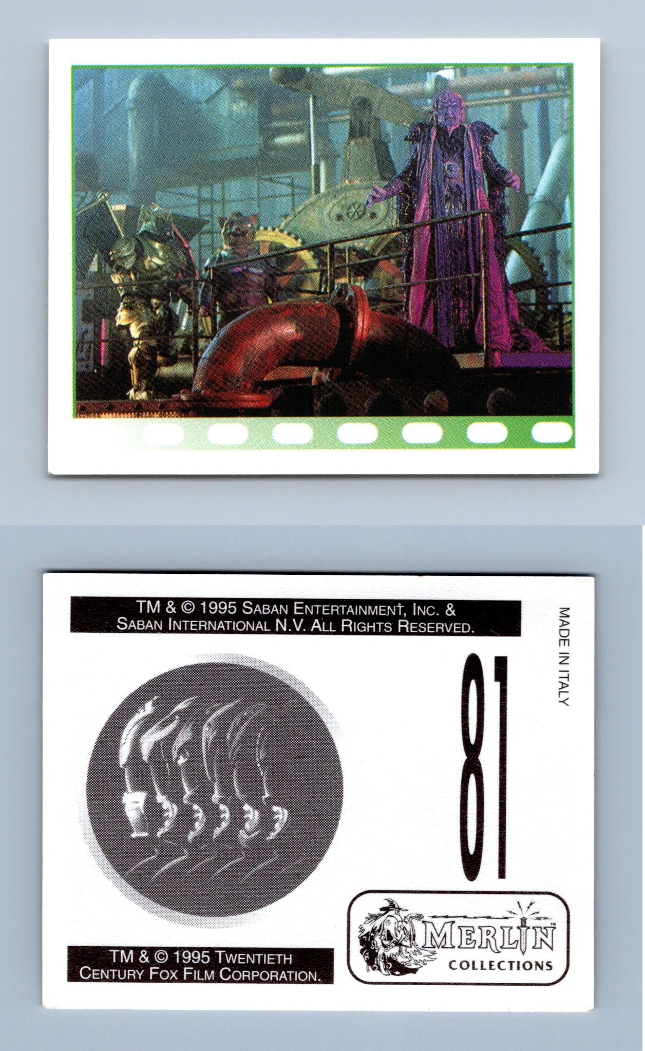 Power Rangers The Movie #81 Merlin 1995 Sticker