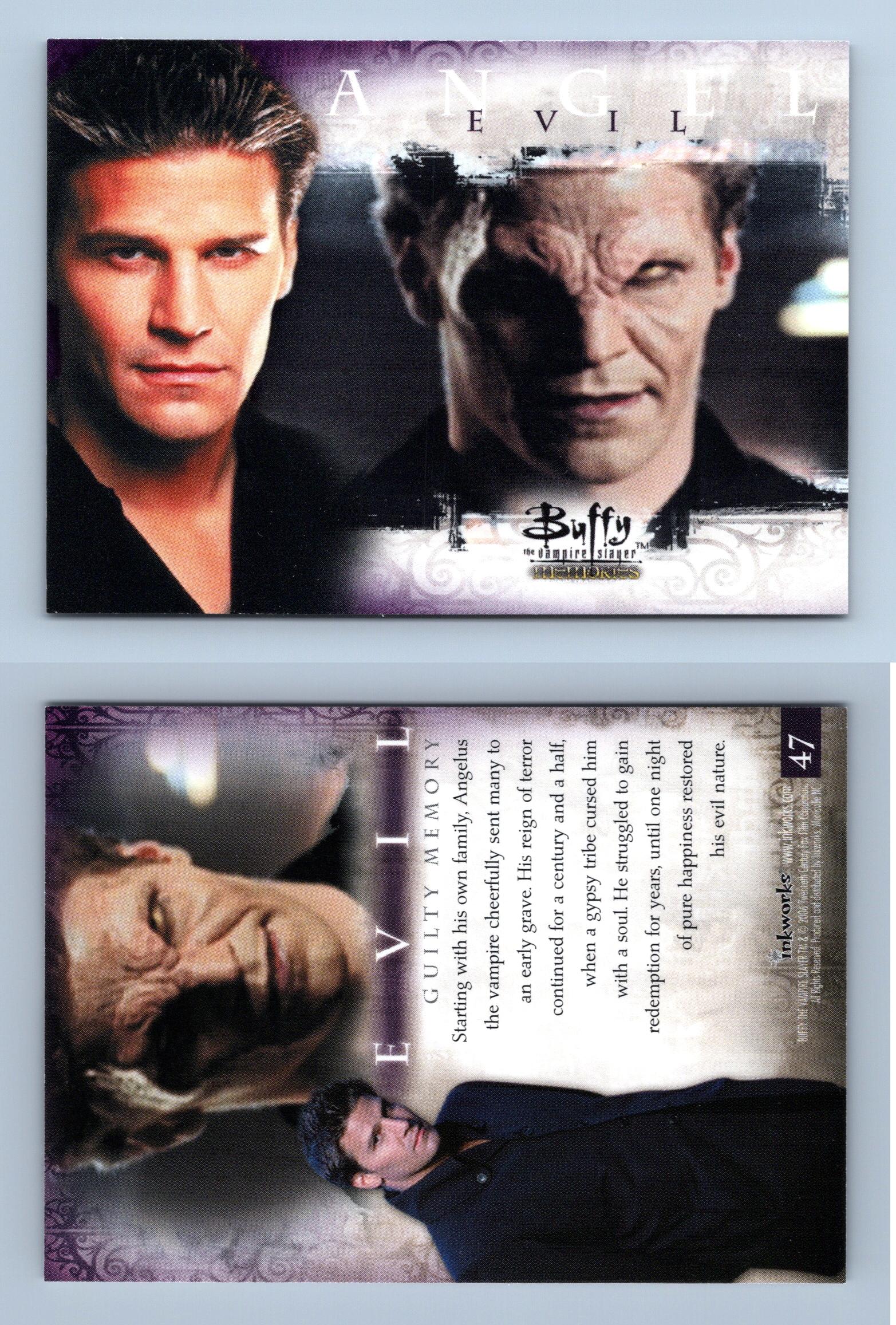 Evil 47 Buffy The Vampire Slayer Memories 2006 Inkworks Trading Card