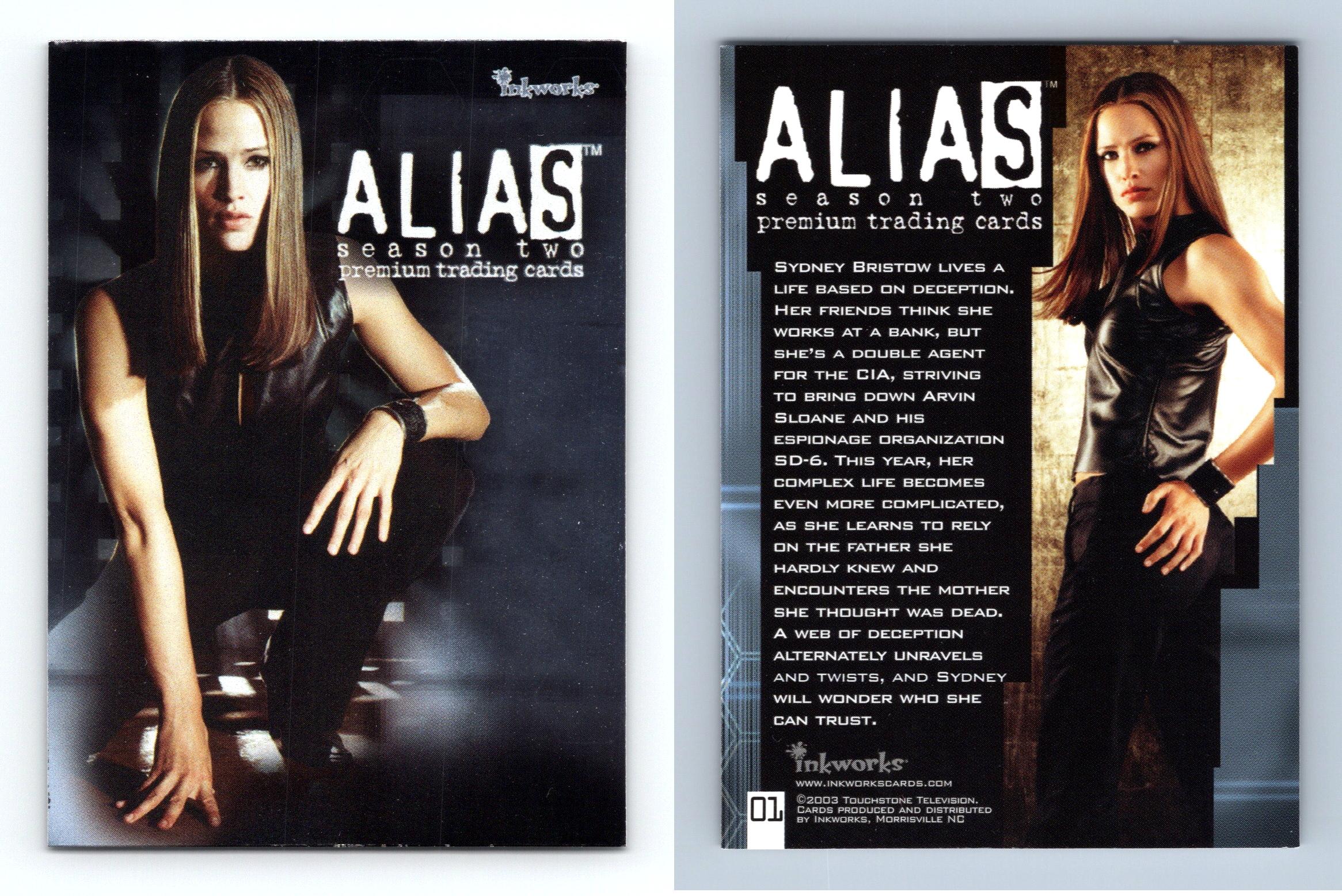 Alias Season 2 #1 Alias Season 2 Inkworks 2003 Trading Card