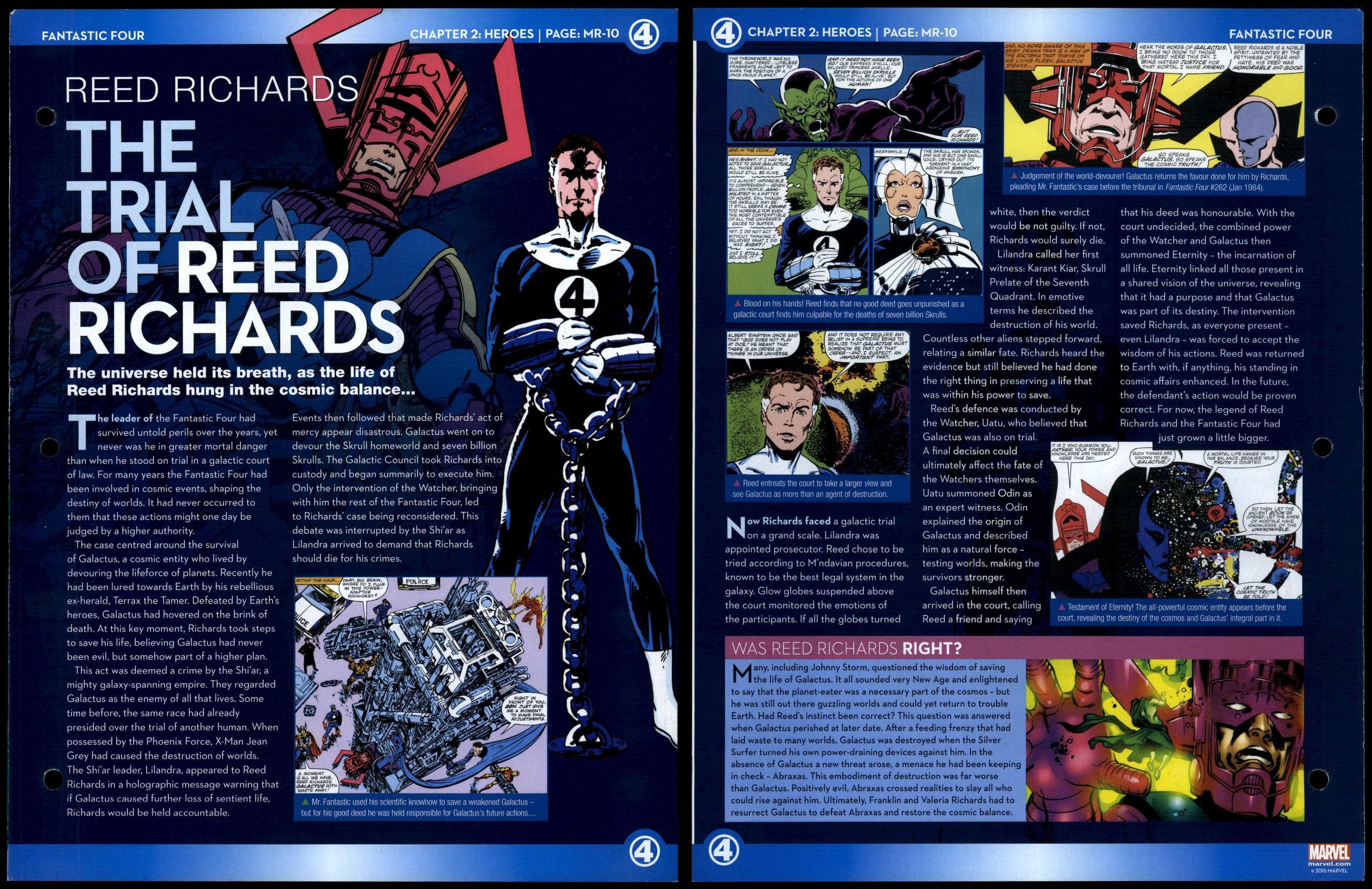 The Trial Of Reed Richards - Reed Richards #MR-10 Heroes - Fantastic ...