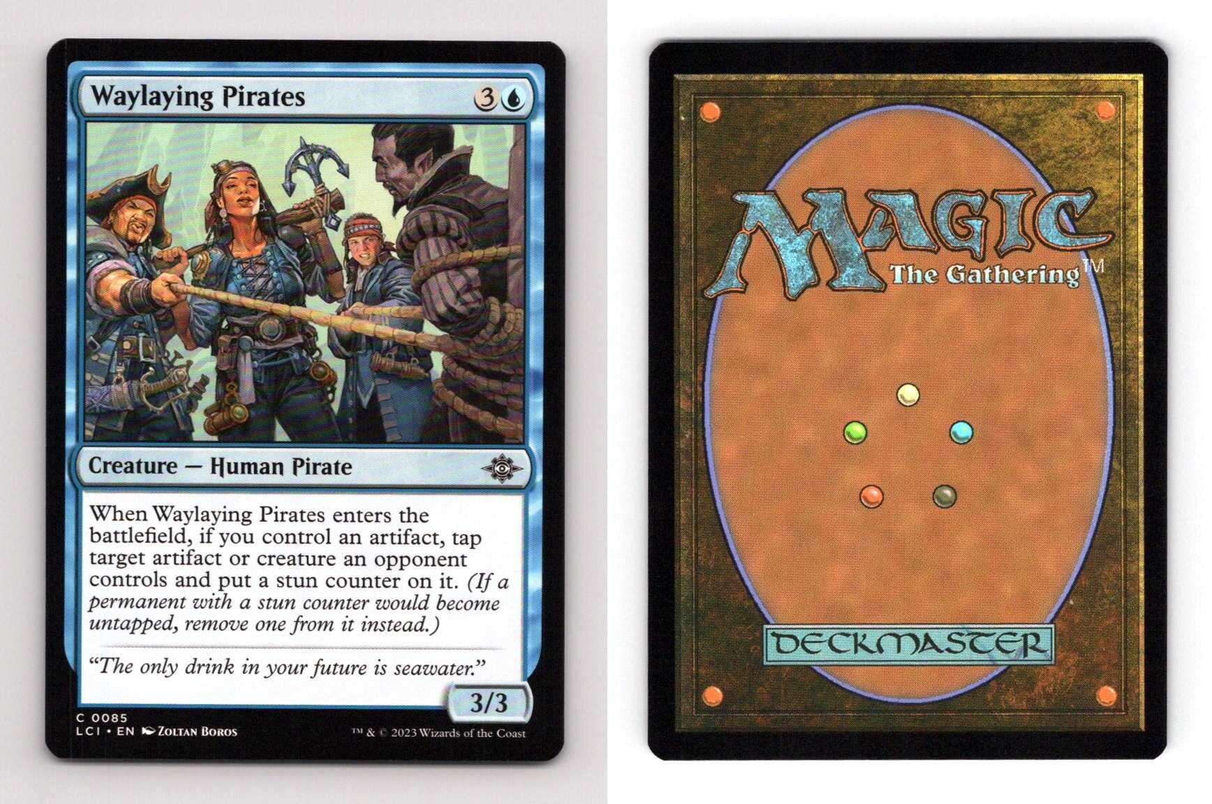 Waylaying Pirates #85 MTG The Lost Caverns Of Ixalan 2023 Common TCG Card
