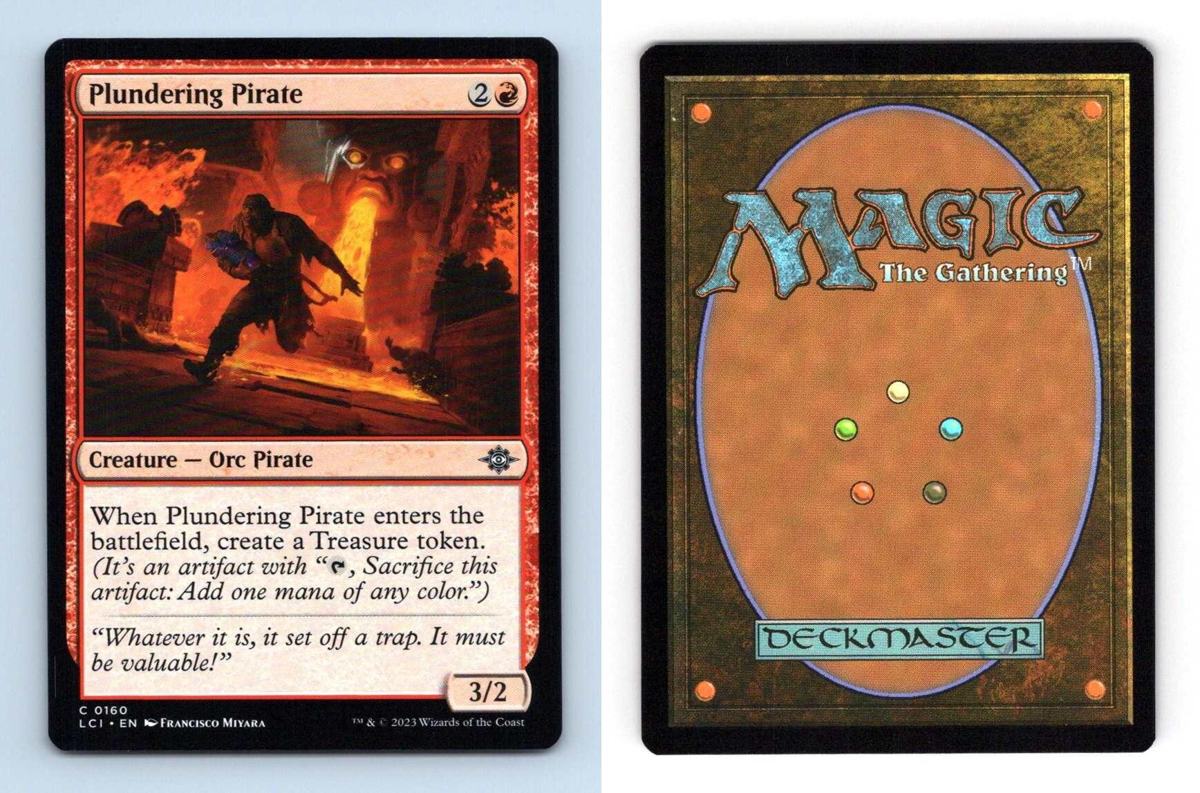 Plundering Pirate #160 MTG The Lost Caverns Of Ixalan 2023 Common TCG Card