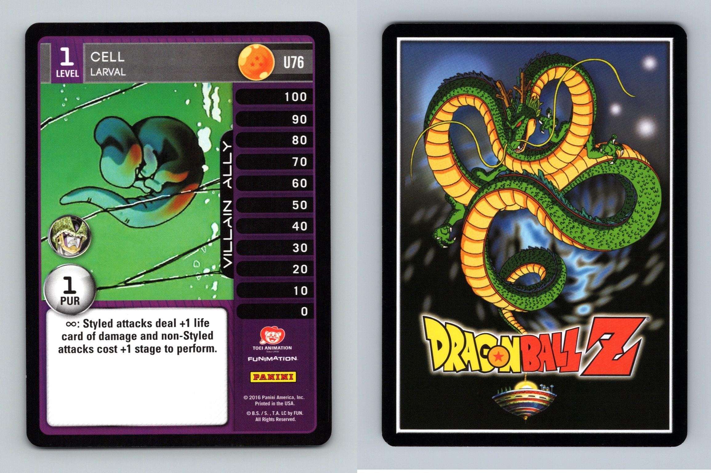 Dragon Ball Z Perfection - 2016 Panini