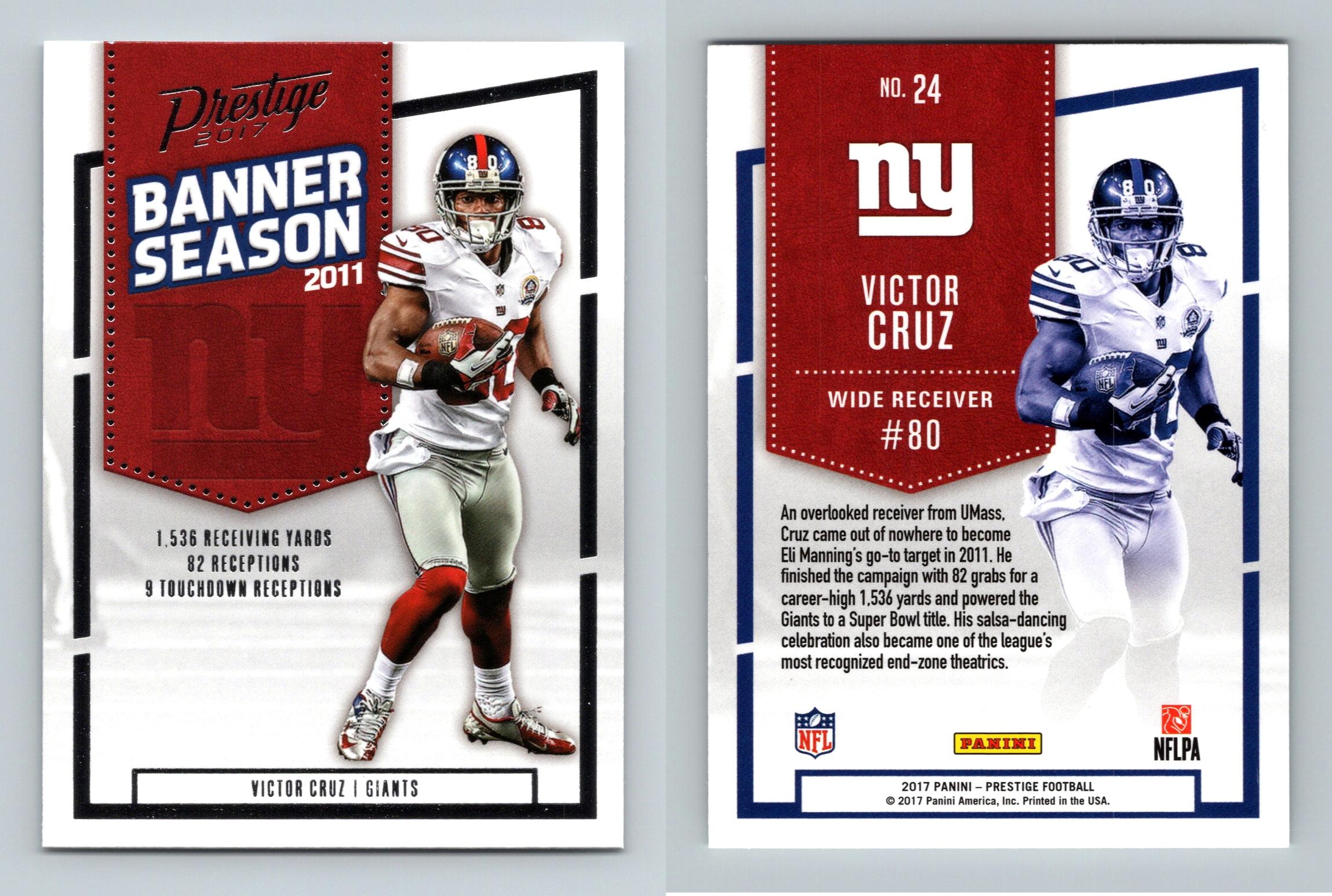 Victor Cruz Football Card