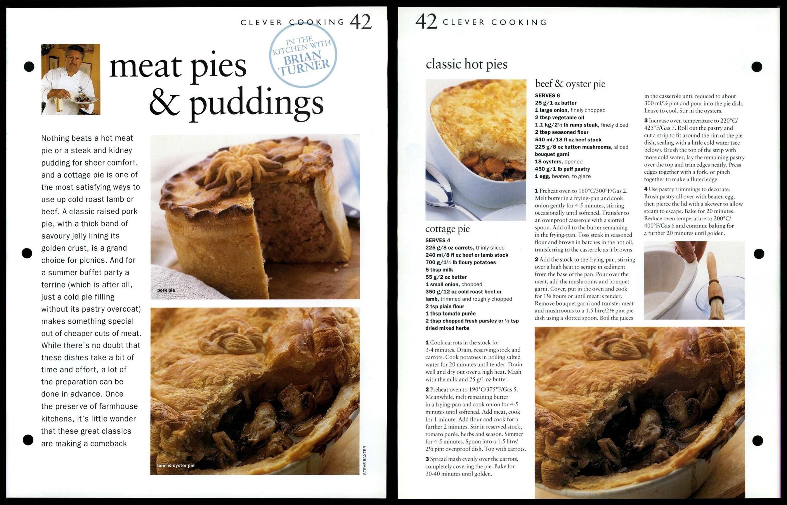 Meat Pies & Pud #42 & 43 Clever Cooking Ready Steady Cook Recipes On 2 ...
