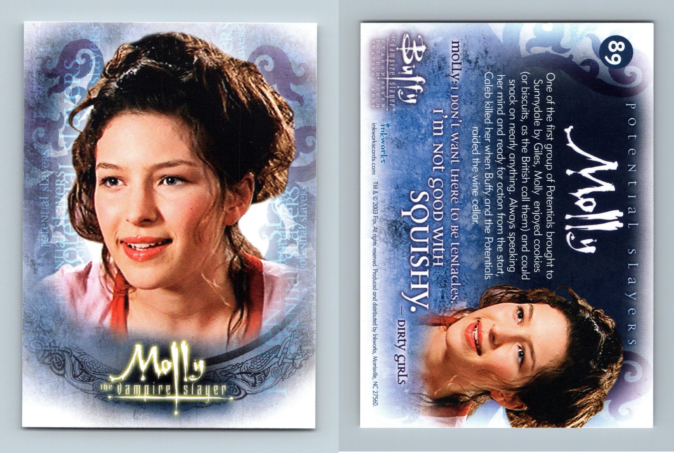 Molly 89 Buffy The Vampire Slayer Season 7 Inkworks Trading Card