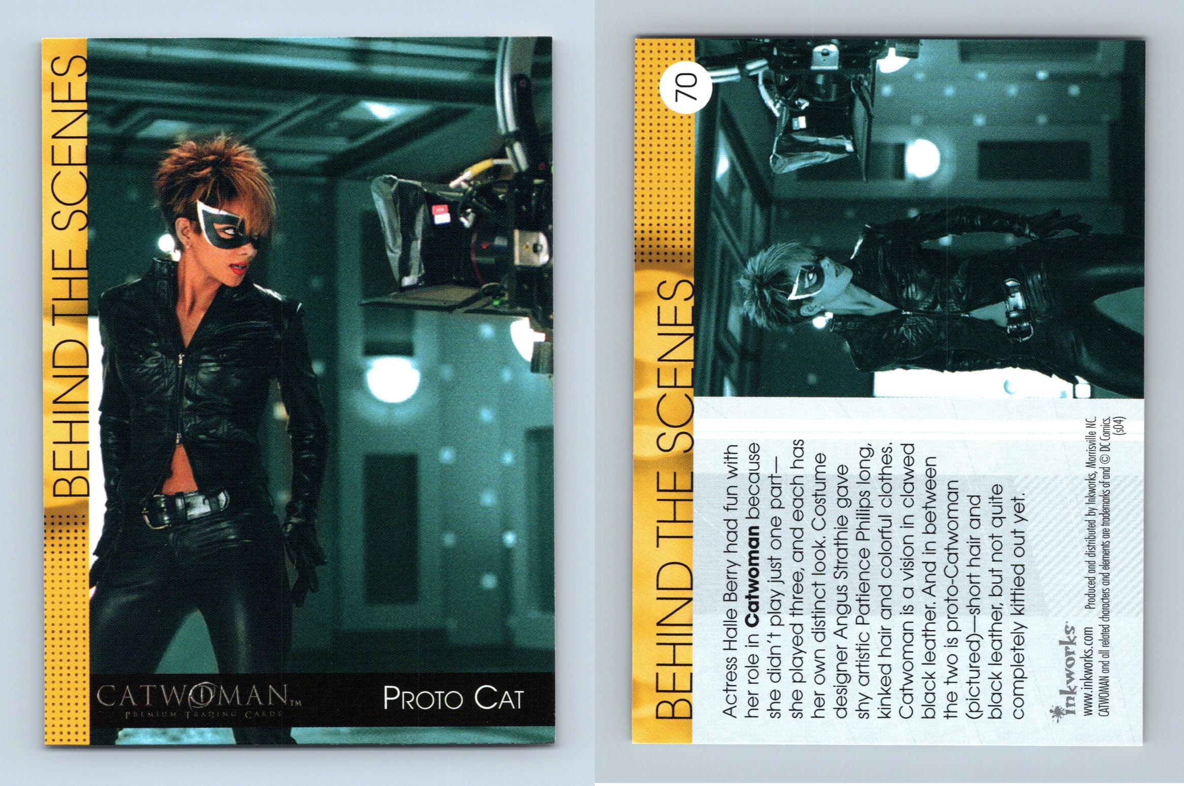 Proto Cat #70 Catwoman 2004 Inkworks Trading Card