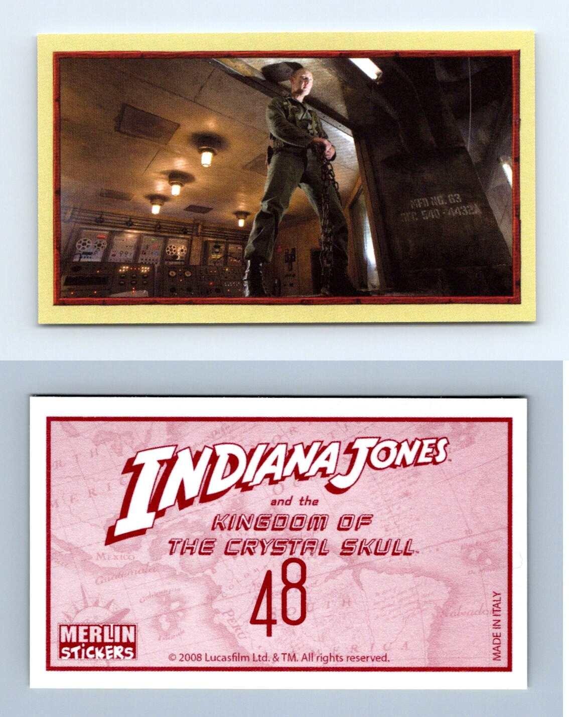 Indiana Jones & The Kingdom Of The Crystal Skull #48 Merlin 2008 Sticker