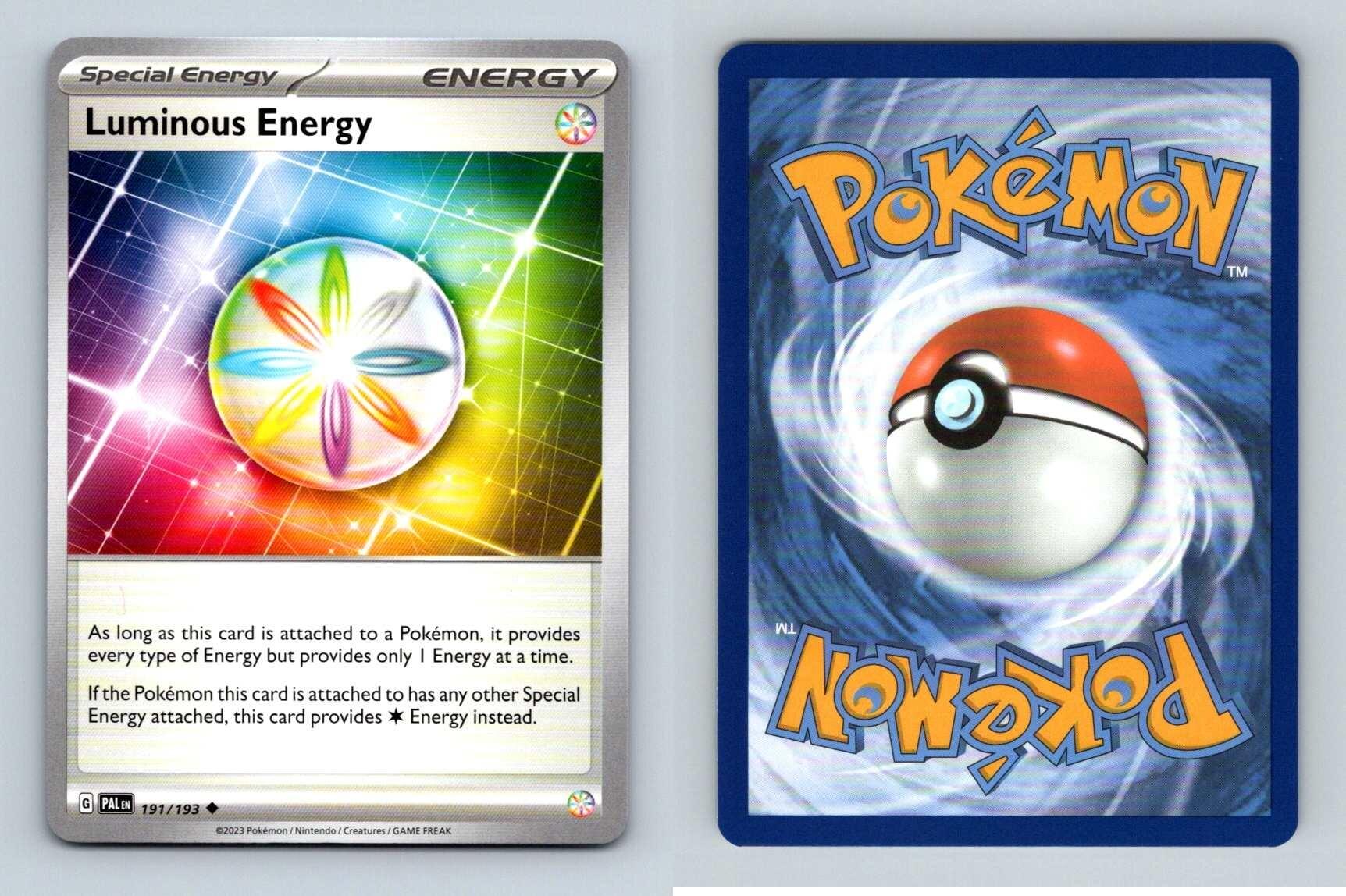 Luminous Energy #191 SV Paldea Evolved Uncommon Pokemon 2023 TCG Card