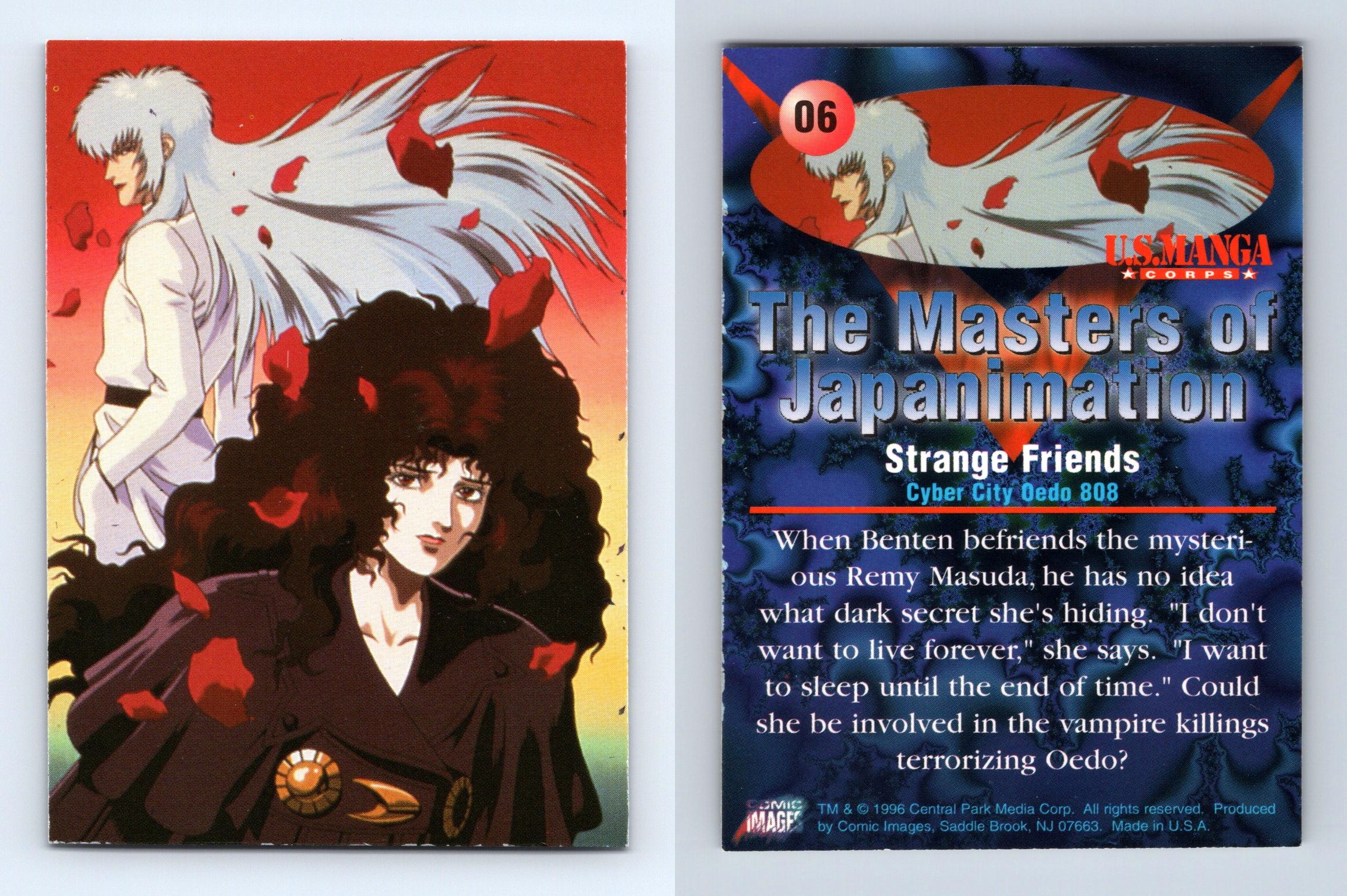 Strange Friends #06 Masters Of Japanimation 1996 Comic Images Trading Card