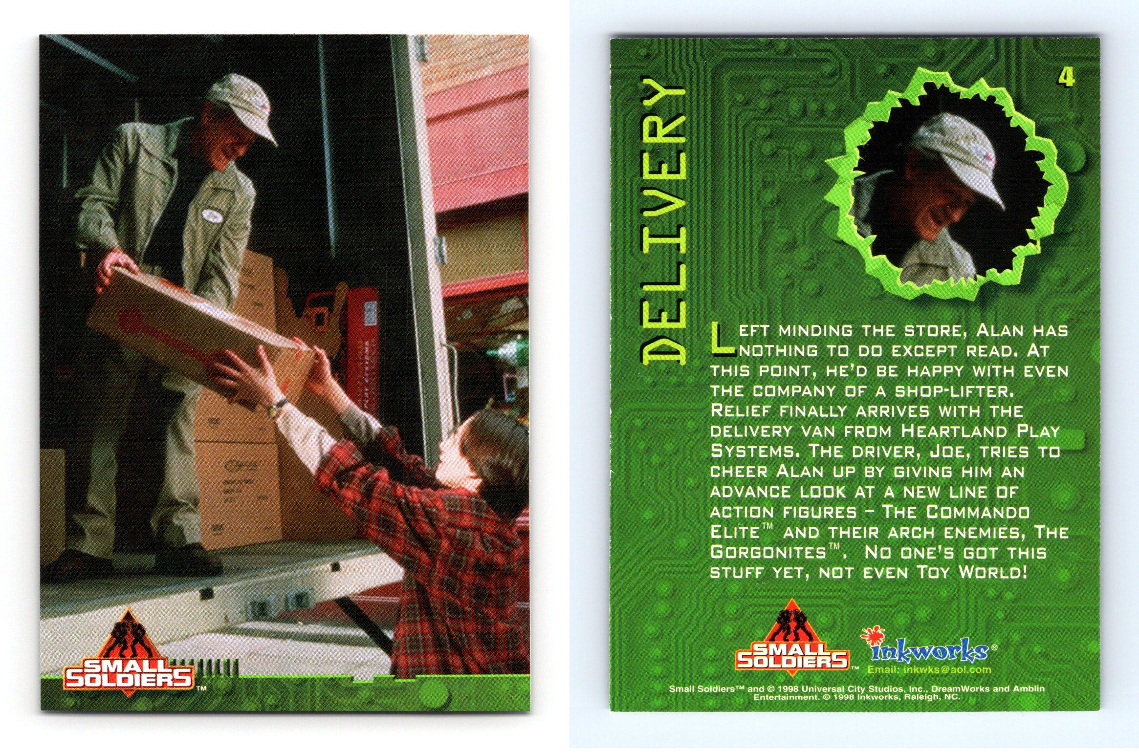 Delivery #4 Small Soldiers 1998 Inkworks Trading Card