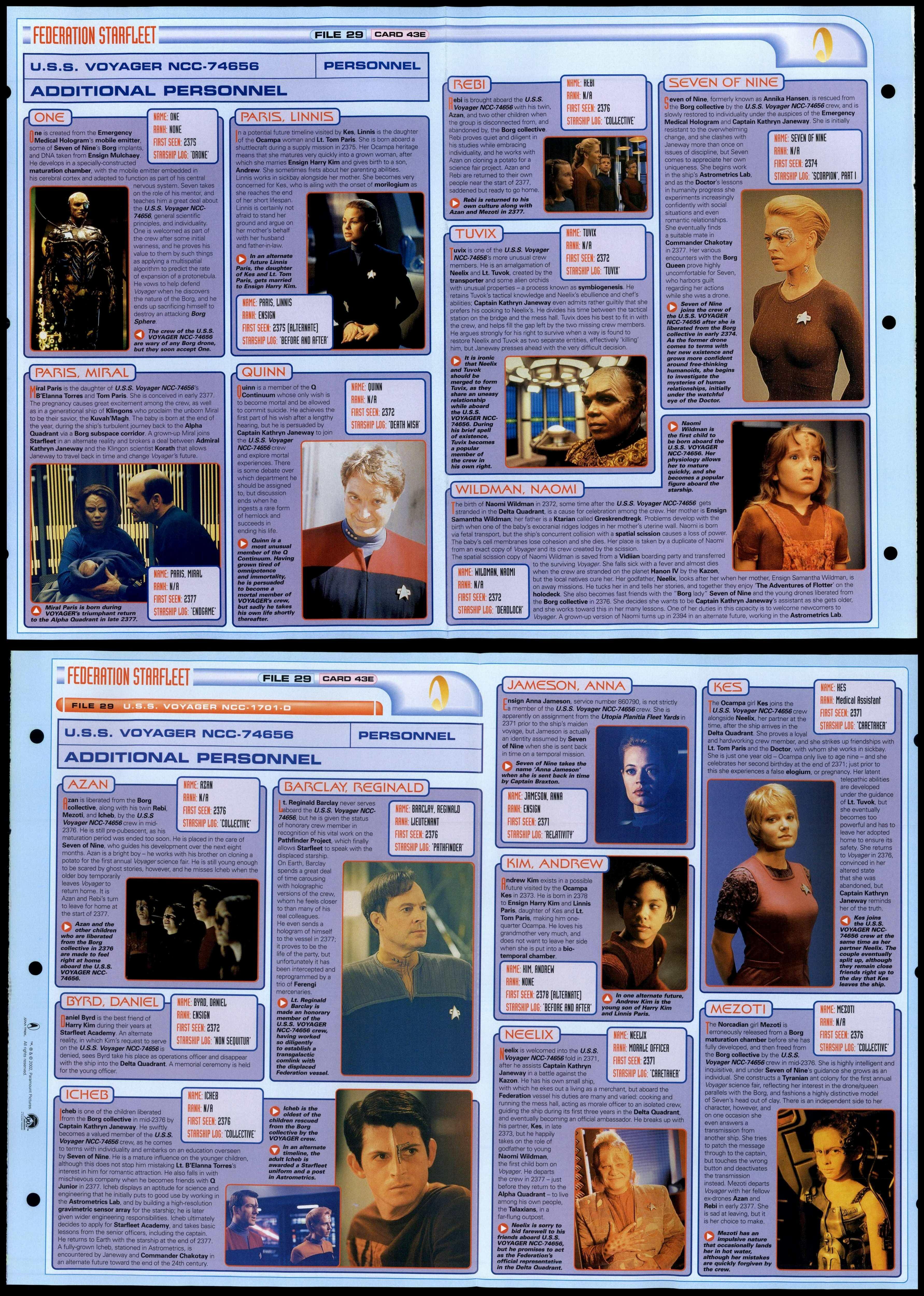 Voyager Fact Sheet
