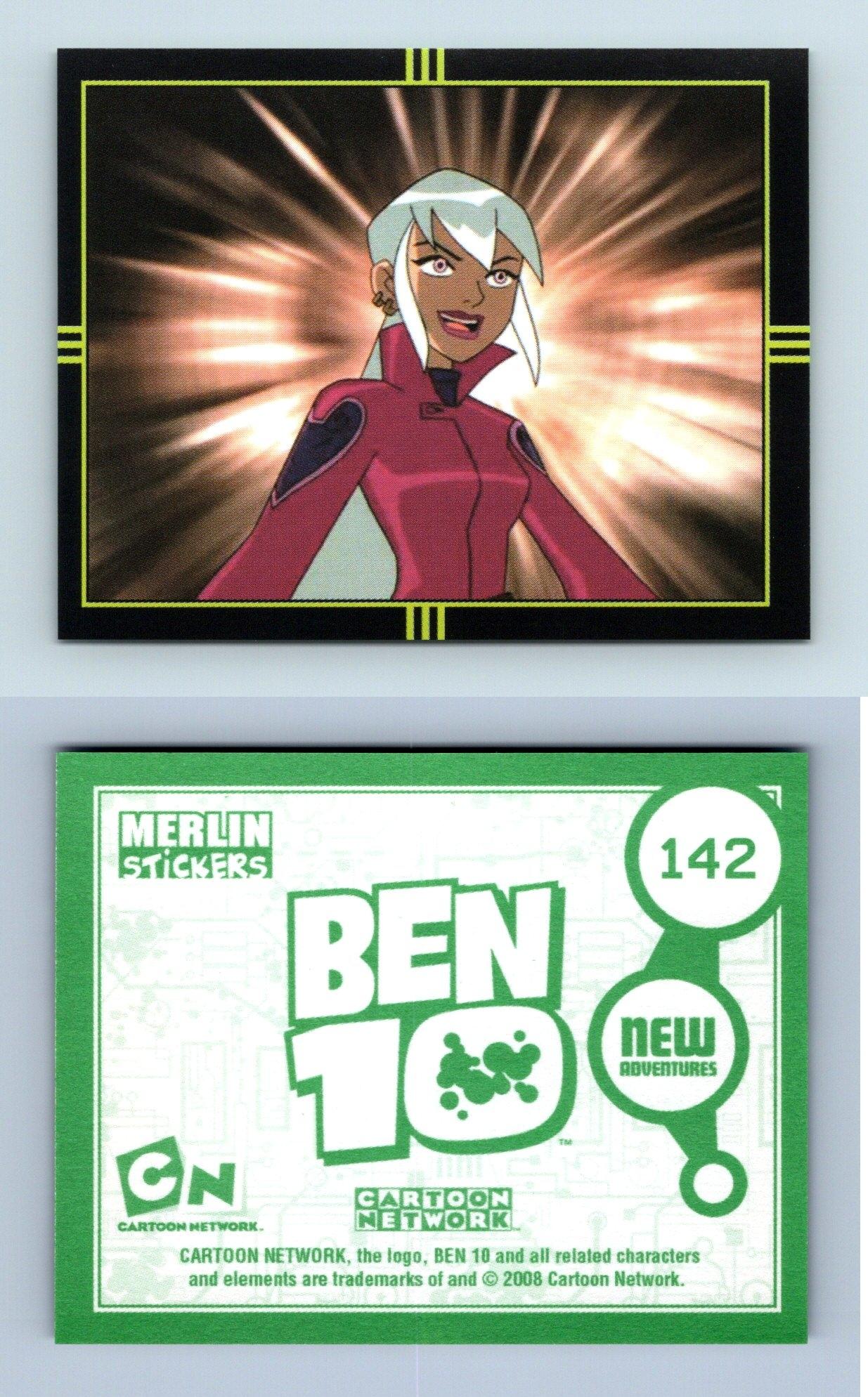 Ben 10 #142 New Adventures 2008 Merlin Sticker
