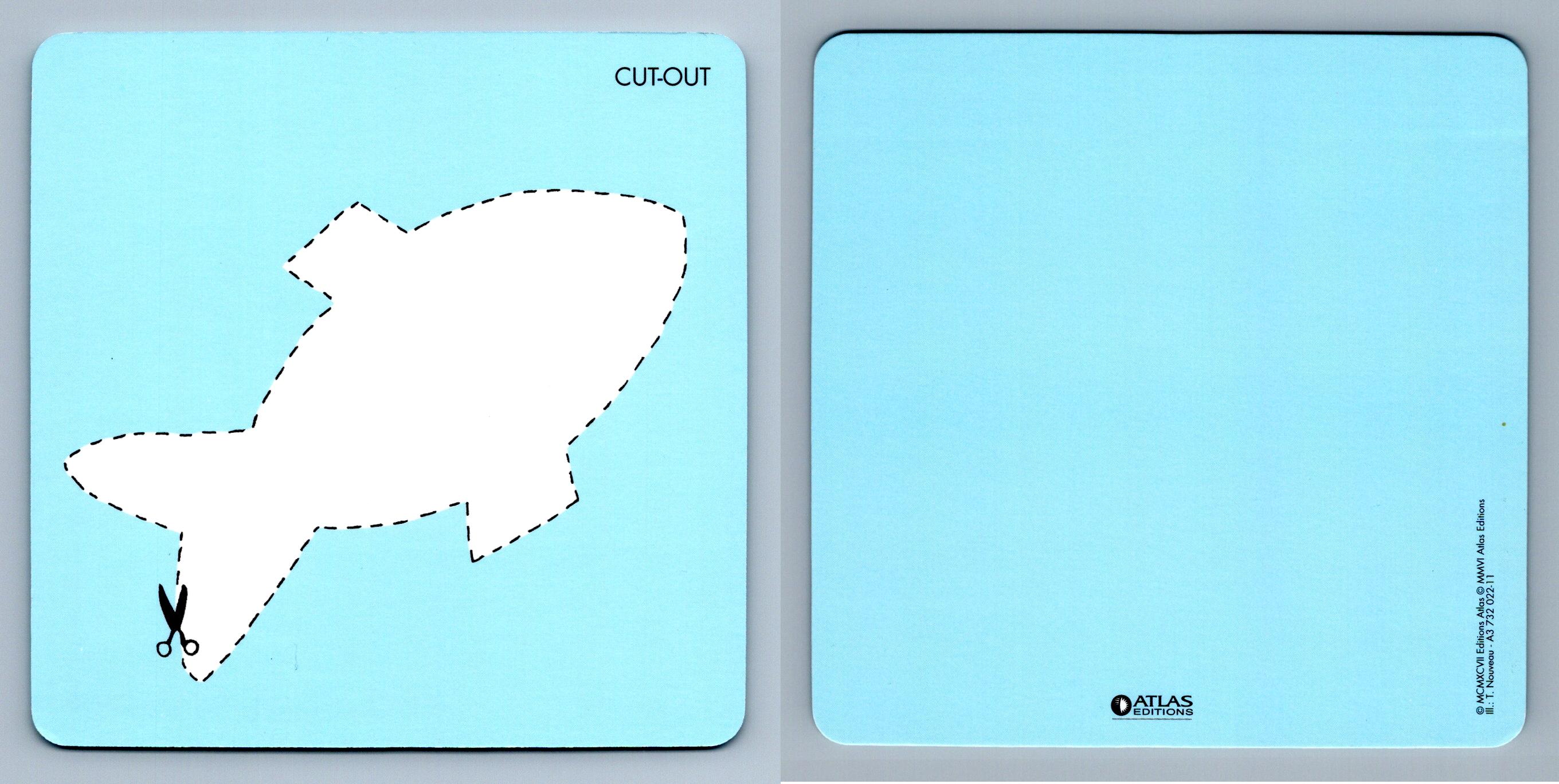 Fish - Cut Out - Atlas Editions Play & Learn Flash Card
