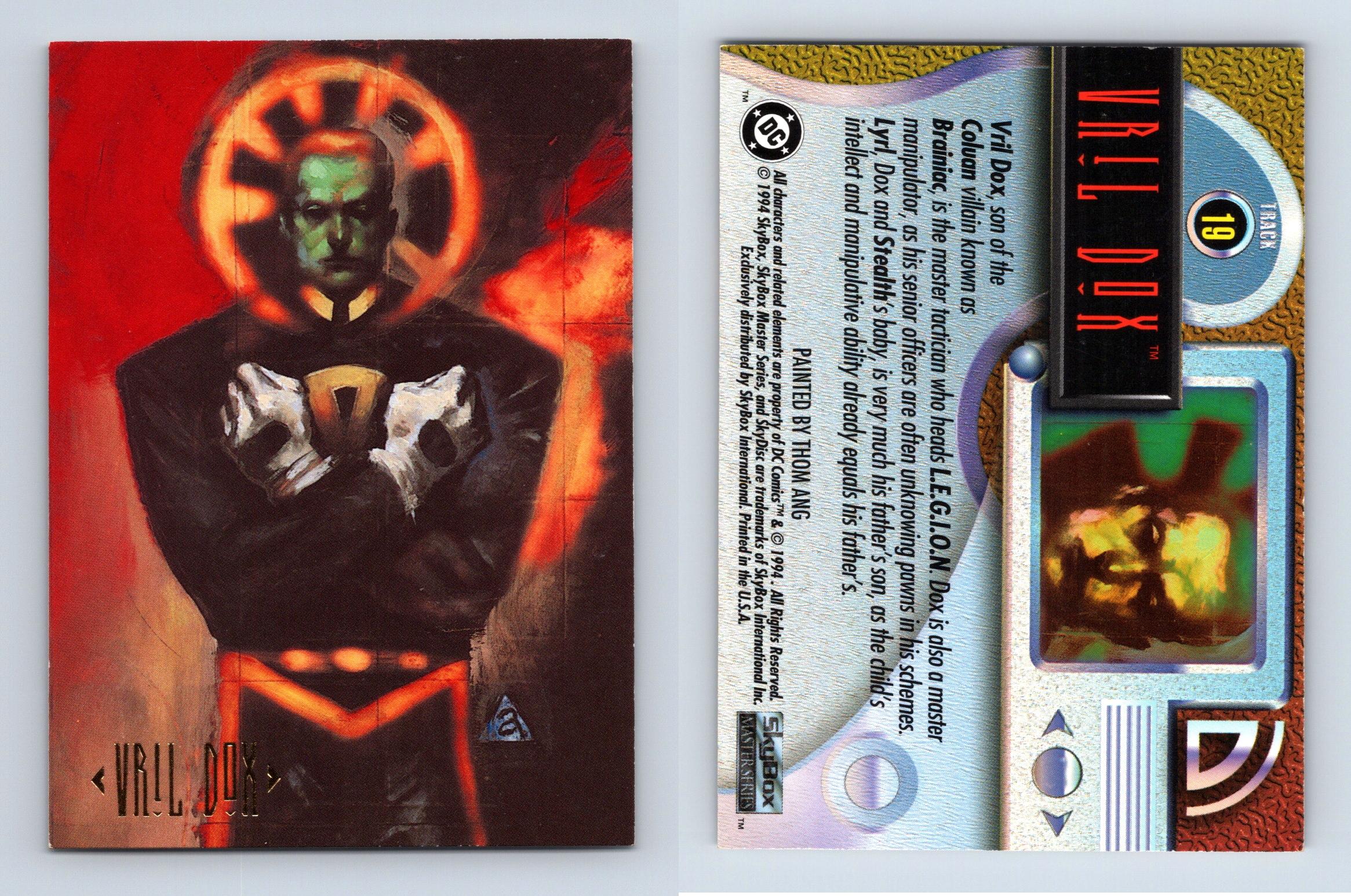 Vril Dox #19 DC Comics Master Series 1994 Skybox Trading Card