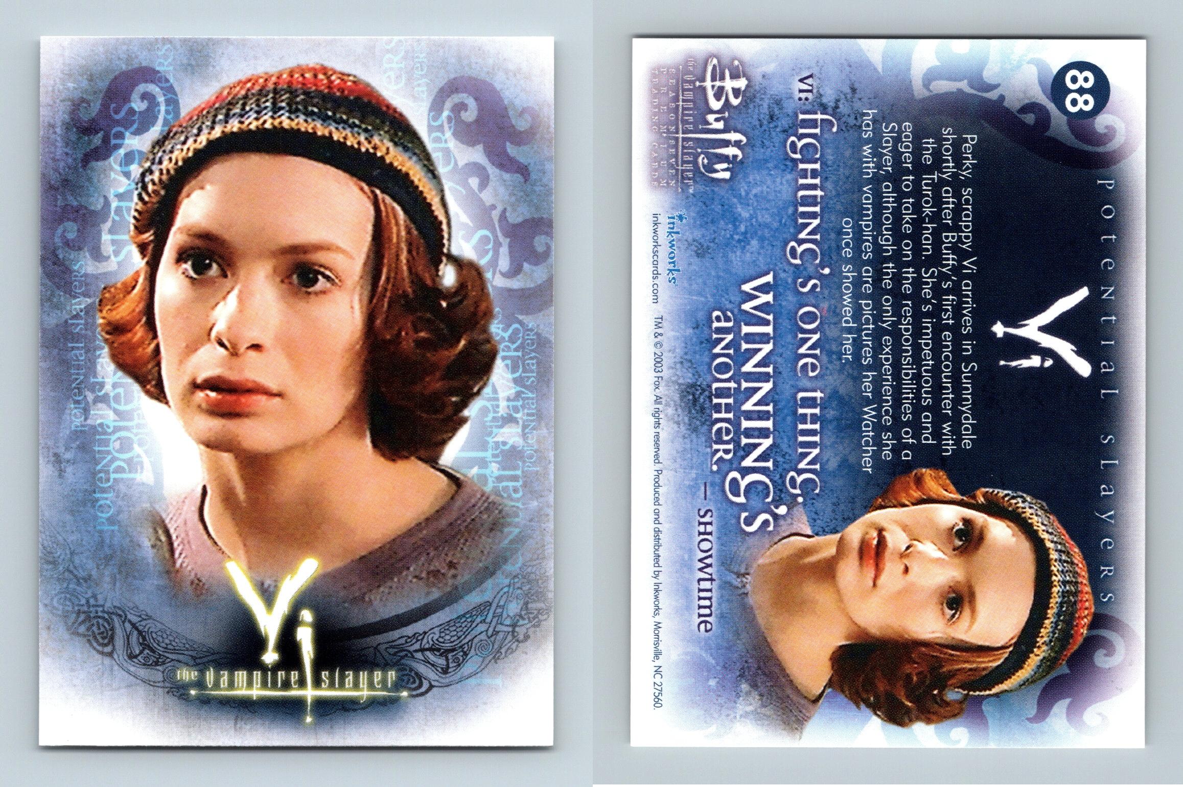 Vi 88 Buffy The Vampire Slayer Season 7 Inkworks Trading Card
