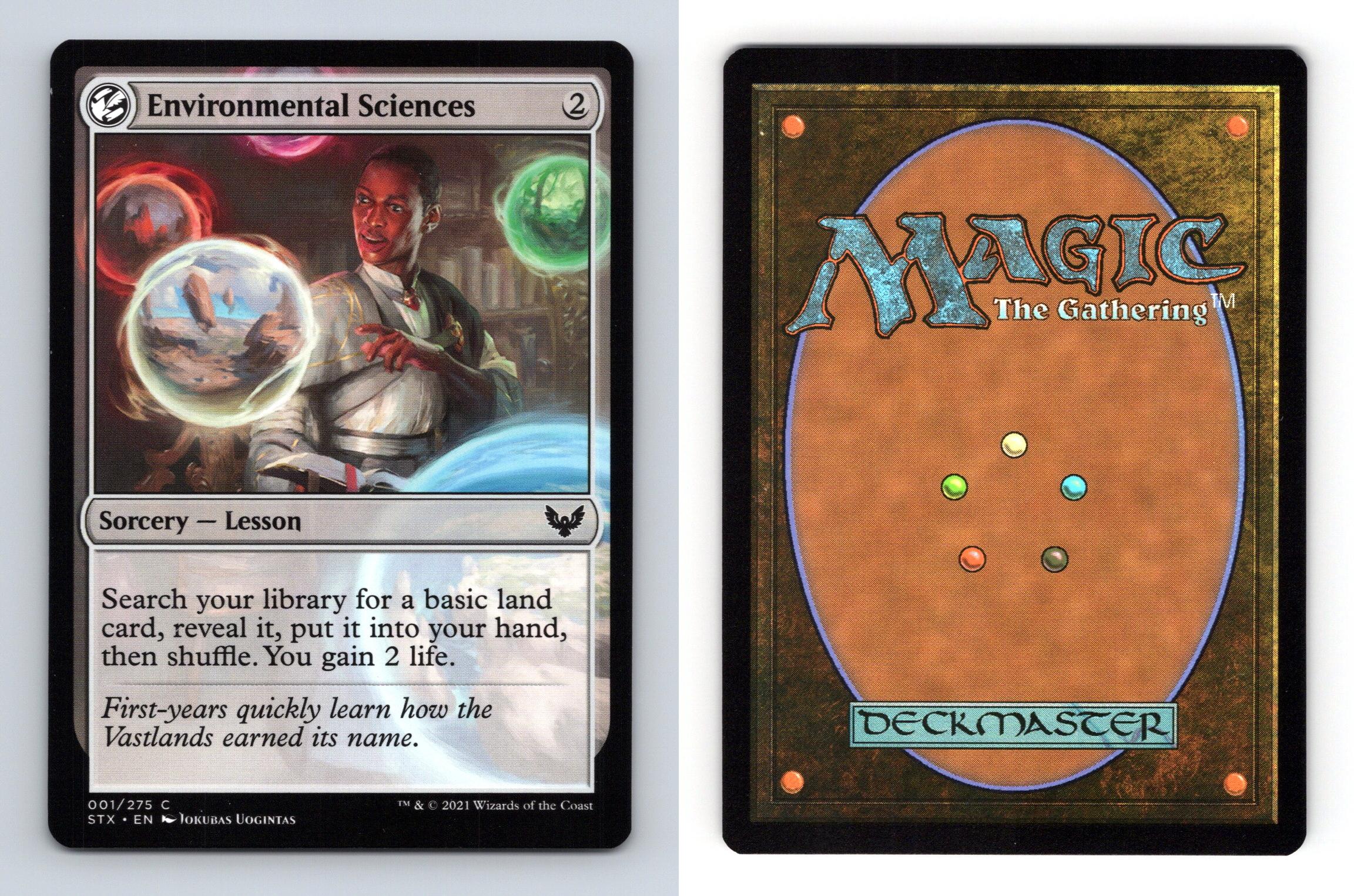 Environmental Sciences 1 275 Mtg Strixhaven Common 2021 Tcg Card
