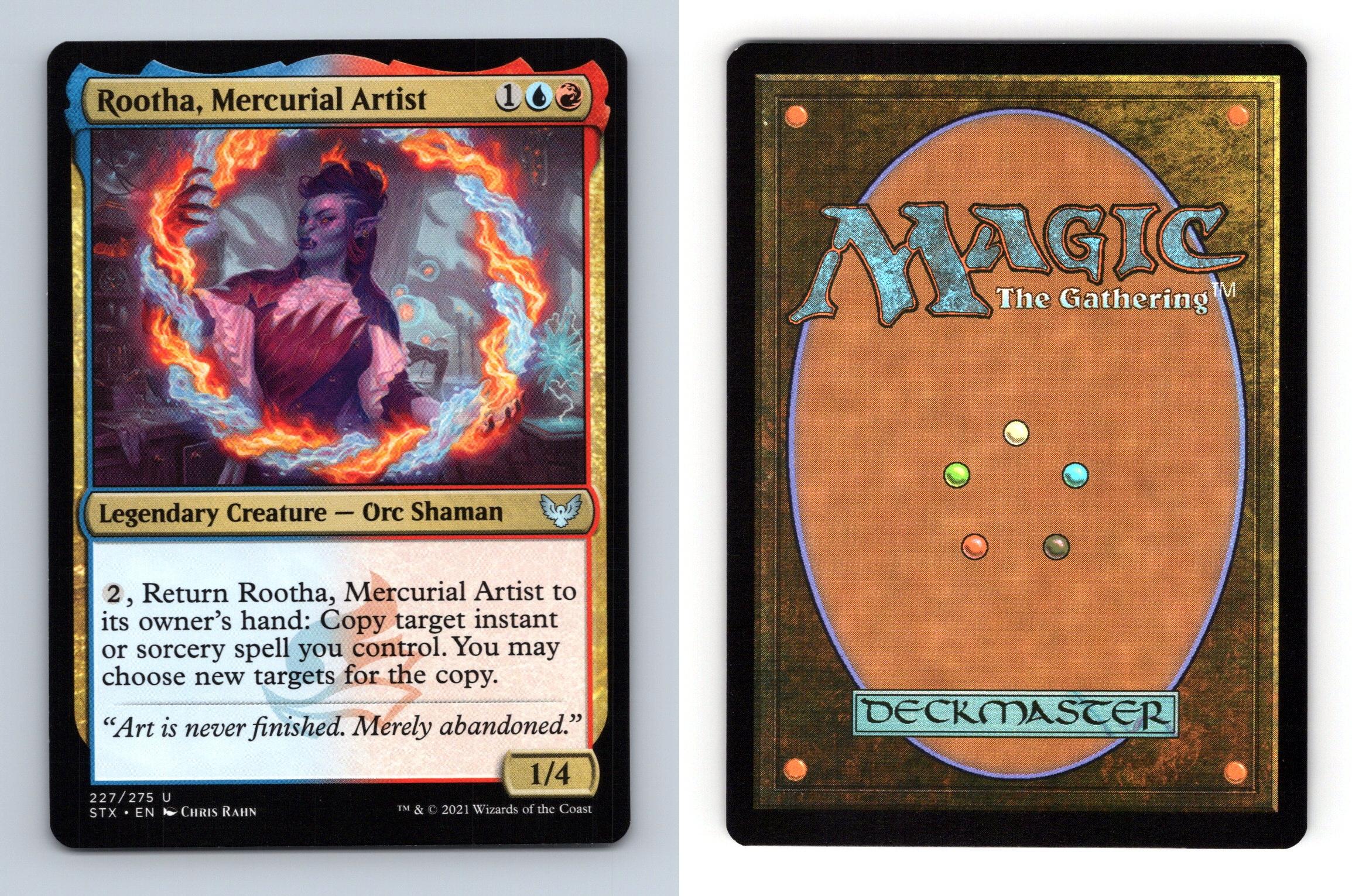 Rootha, Mercurial Artist #227/275 MTG Strixhaven Uncommon 2021 TCG Card