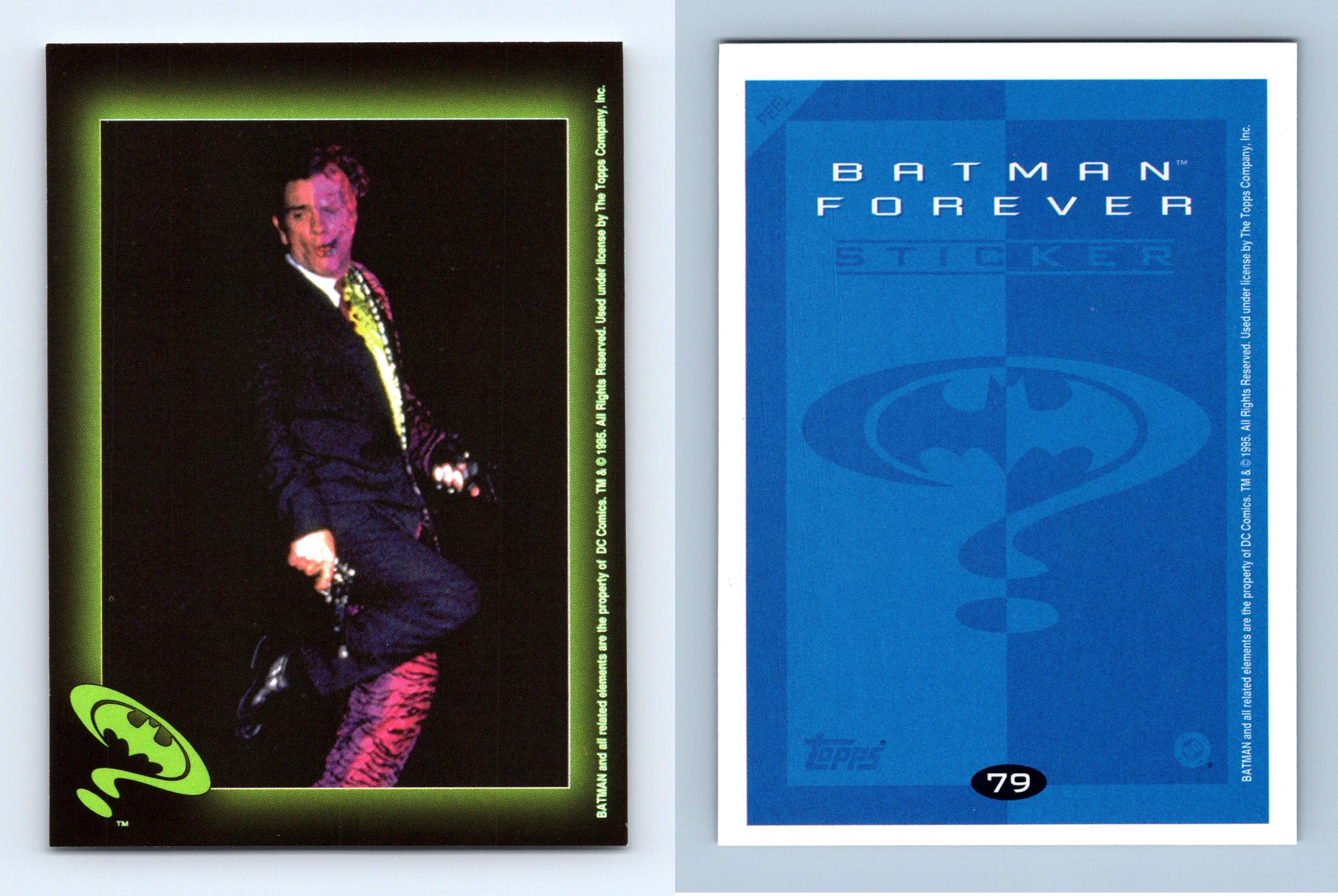 Batman Forever #79 Topps 1995 Movie Photo Card / Sticker