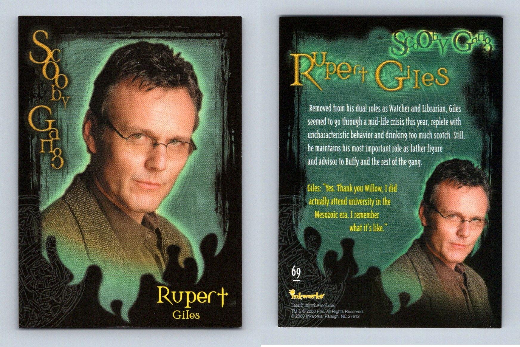 Rupert Giles 69 Buffy The Vampire Slayer Season 4 Inkworks Trading Card