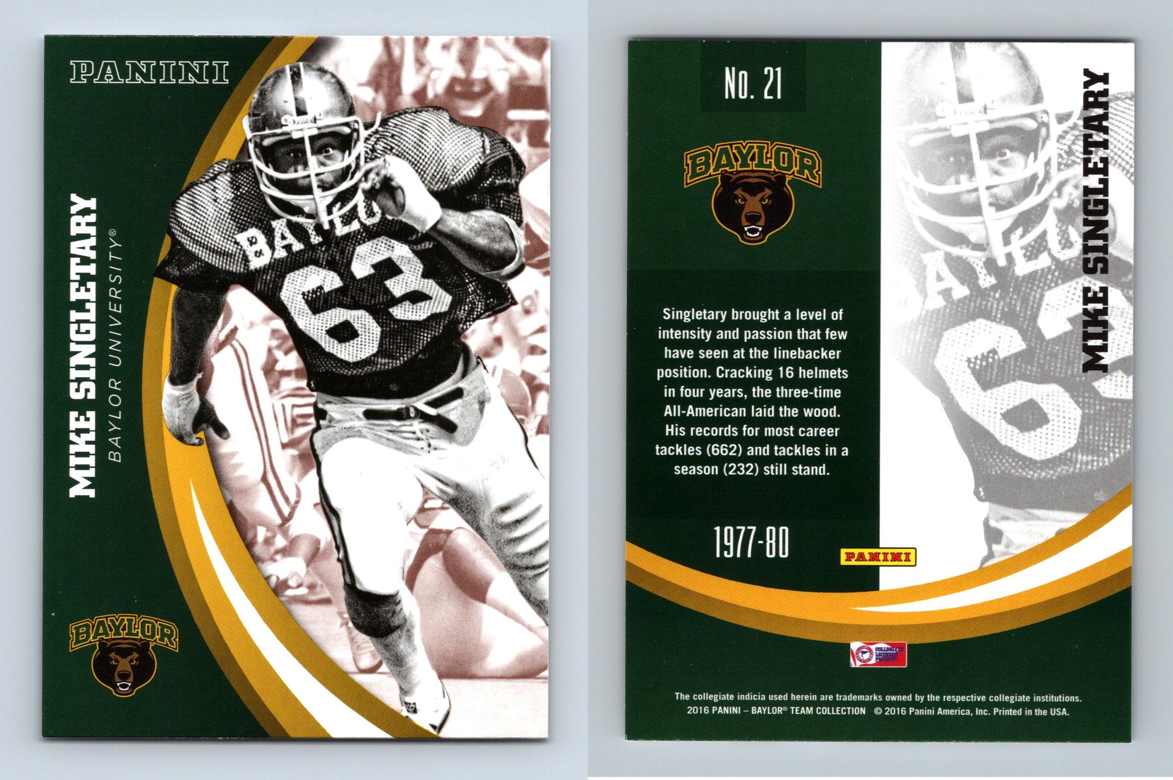 Mike Singletary Baylor