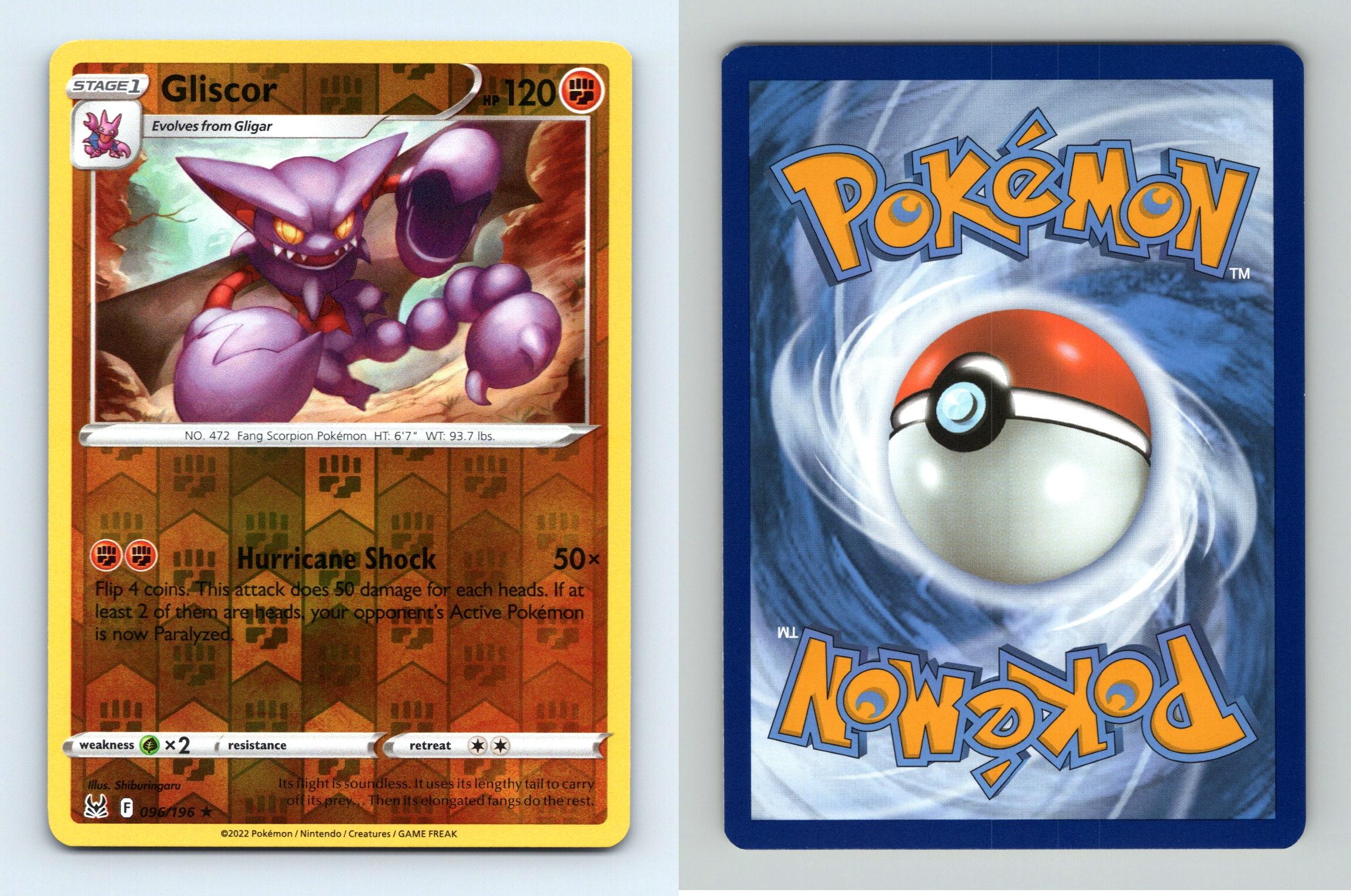 Pokemon Gliscor Card