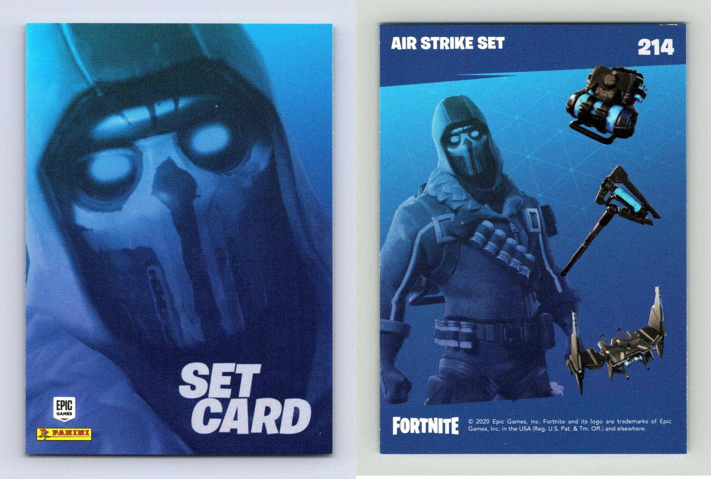 Air Strike Set 214 Fortnite Reloaded 2020 Panini Trading Card 