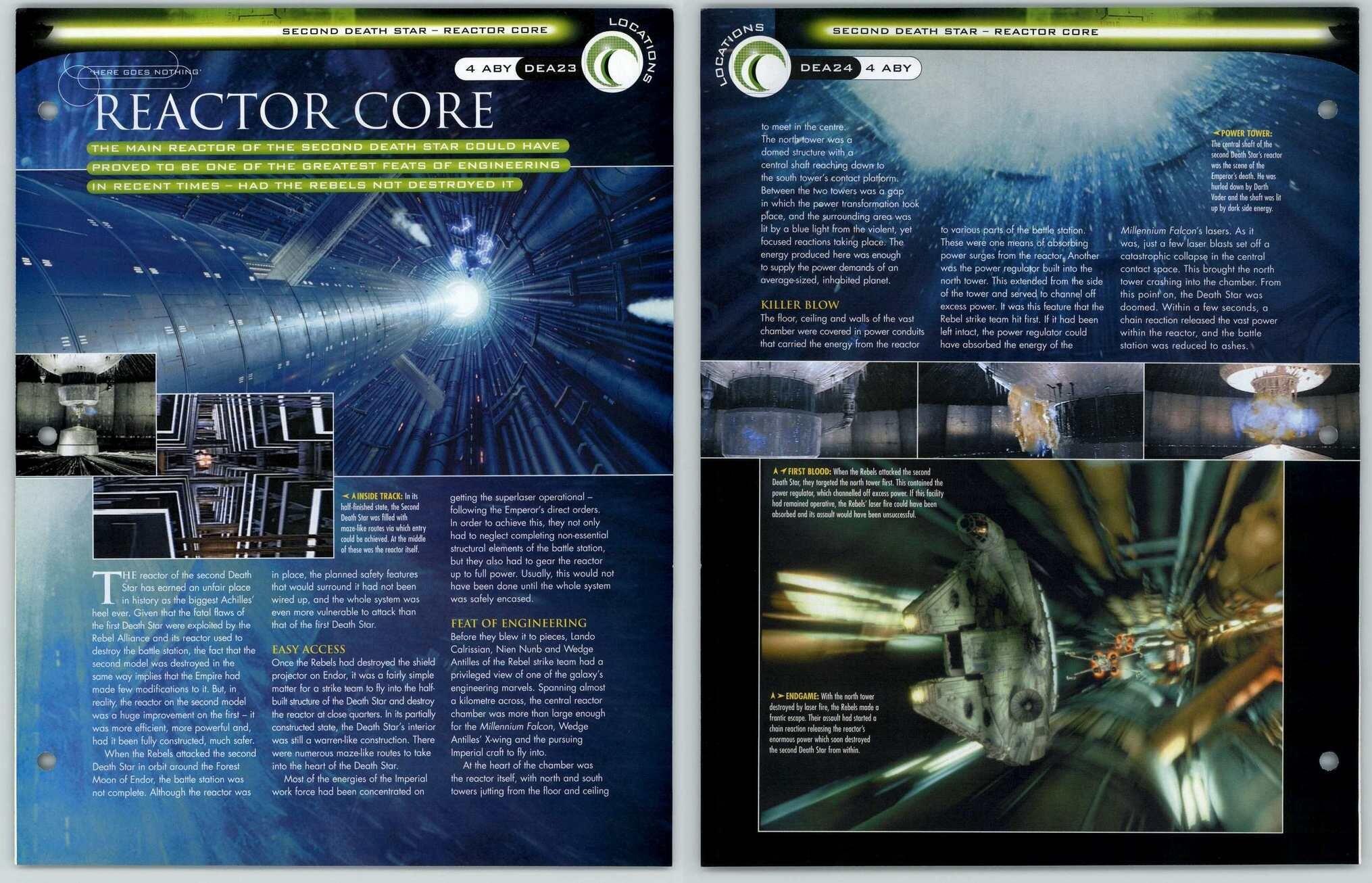Reactor Core #DEA23-24 Second Death Star - Locations - Star Wars Fact ...