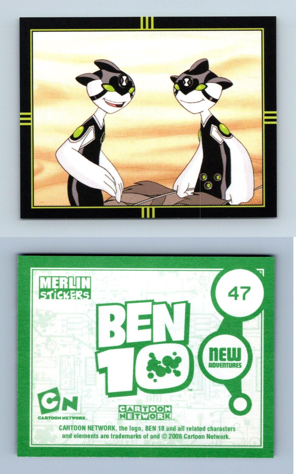 Ben 10 #47 New Adventures 2008 Merlin Sticker