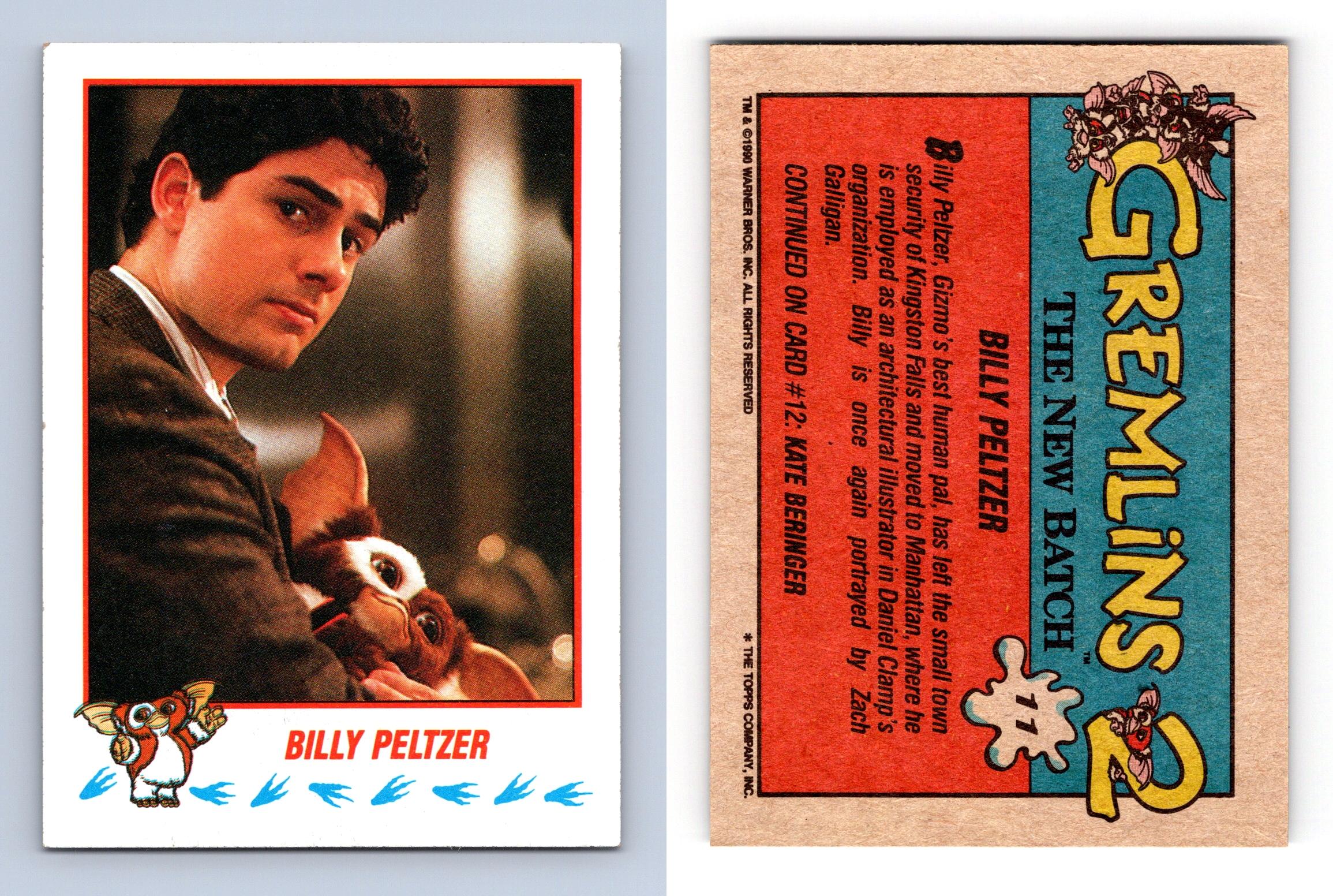 Billy Peltzer #11 Gremlins 2 : The New Batch 1990 Topps Trading Card