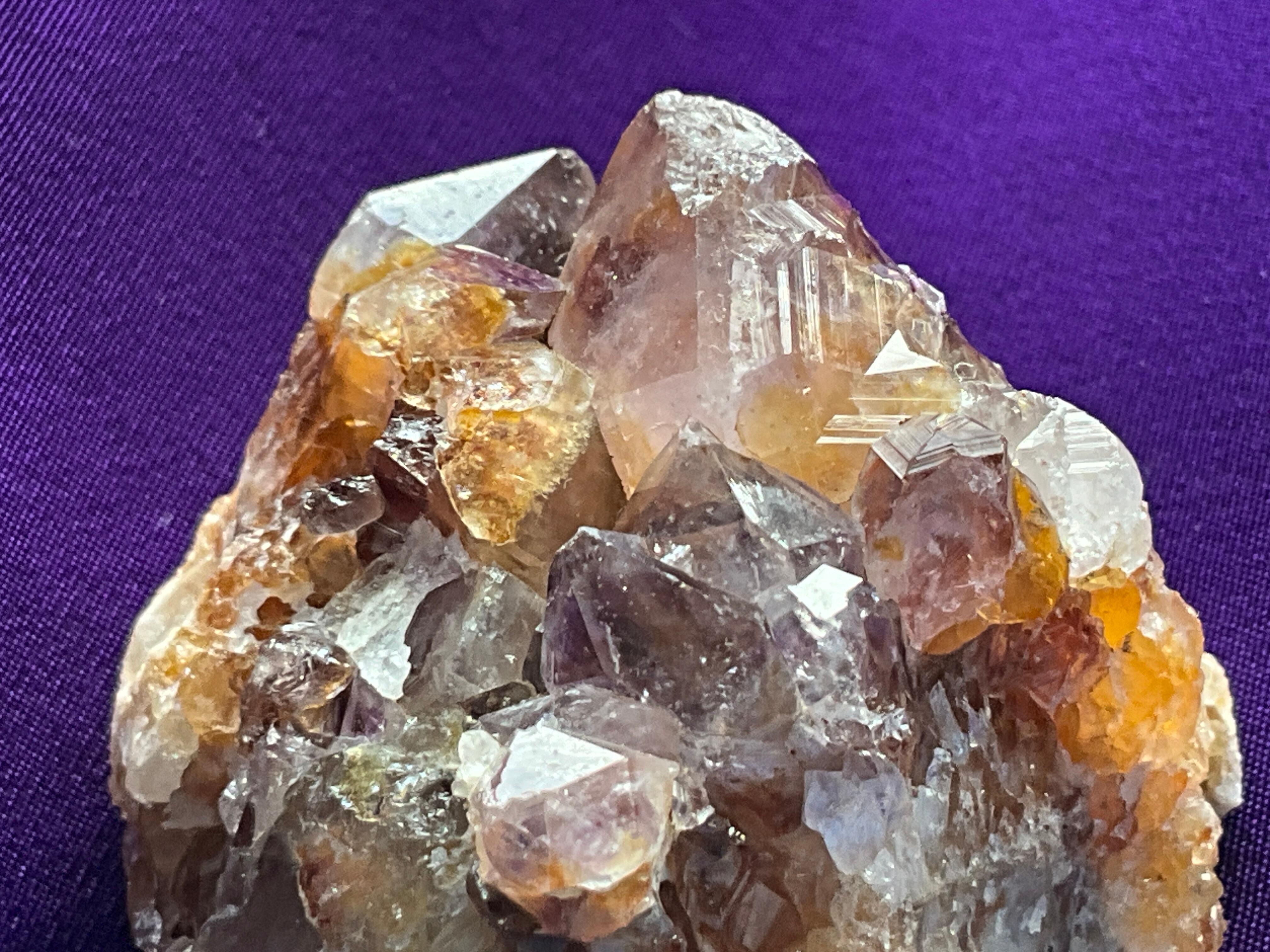 S2972 Natural Ametrine Cluster