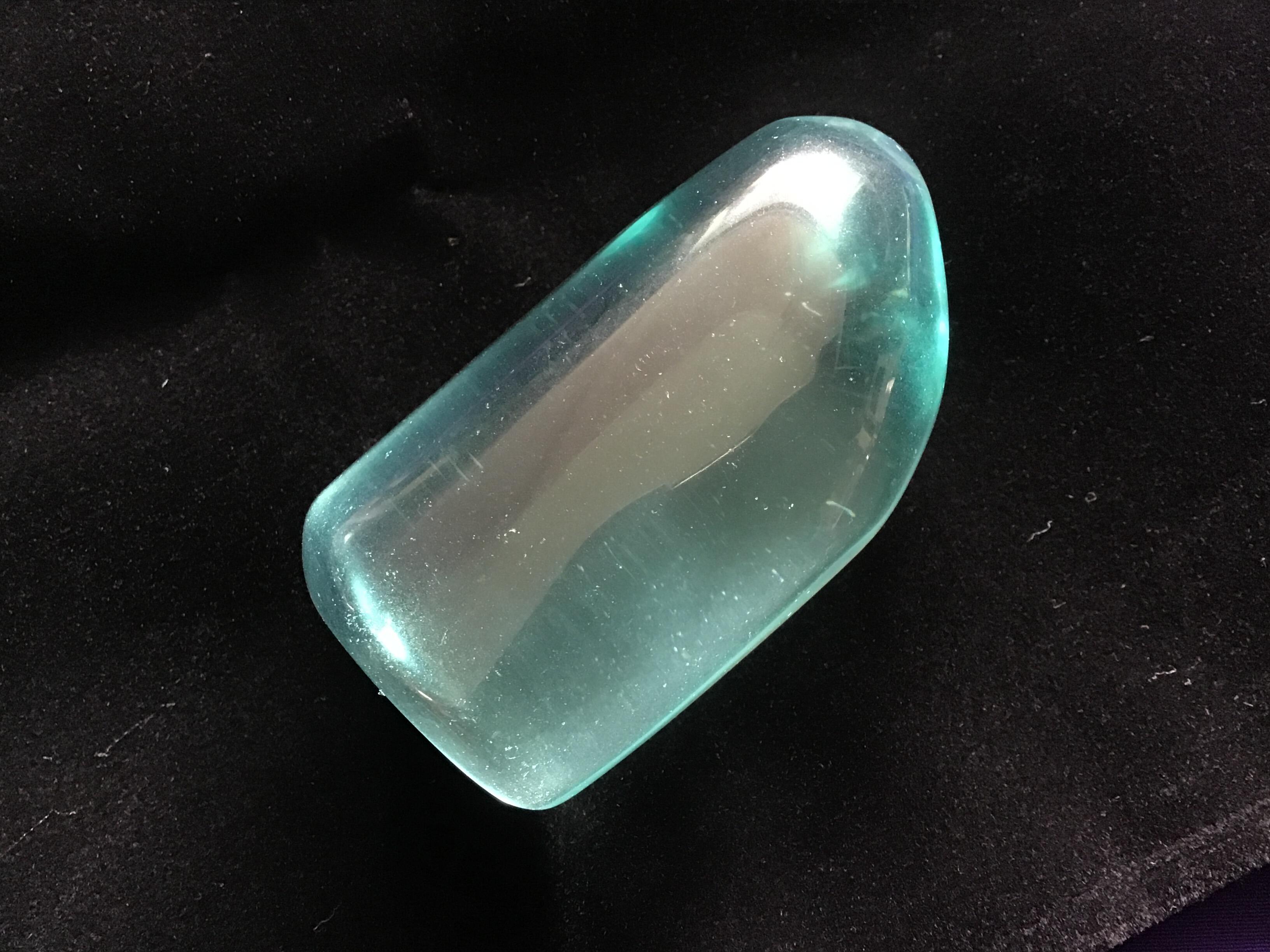 S2859 Blue Obsidian (Glass) Freeform