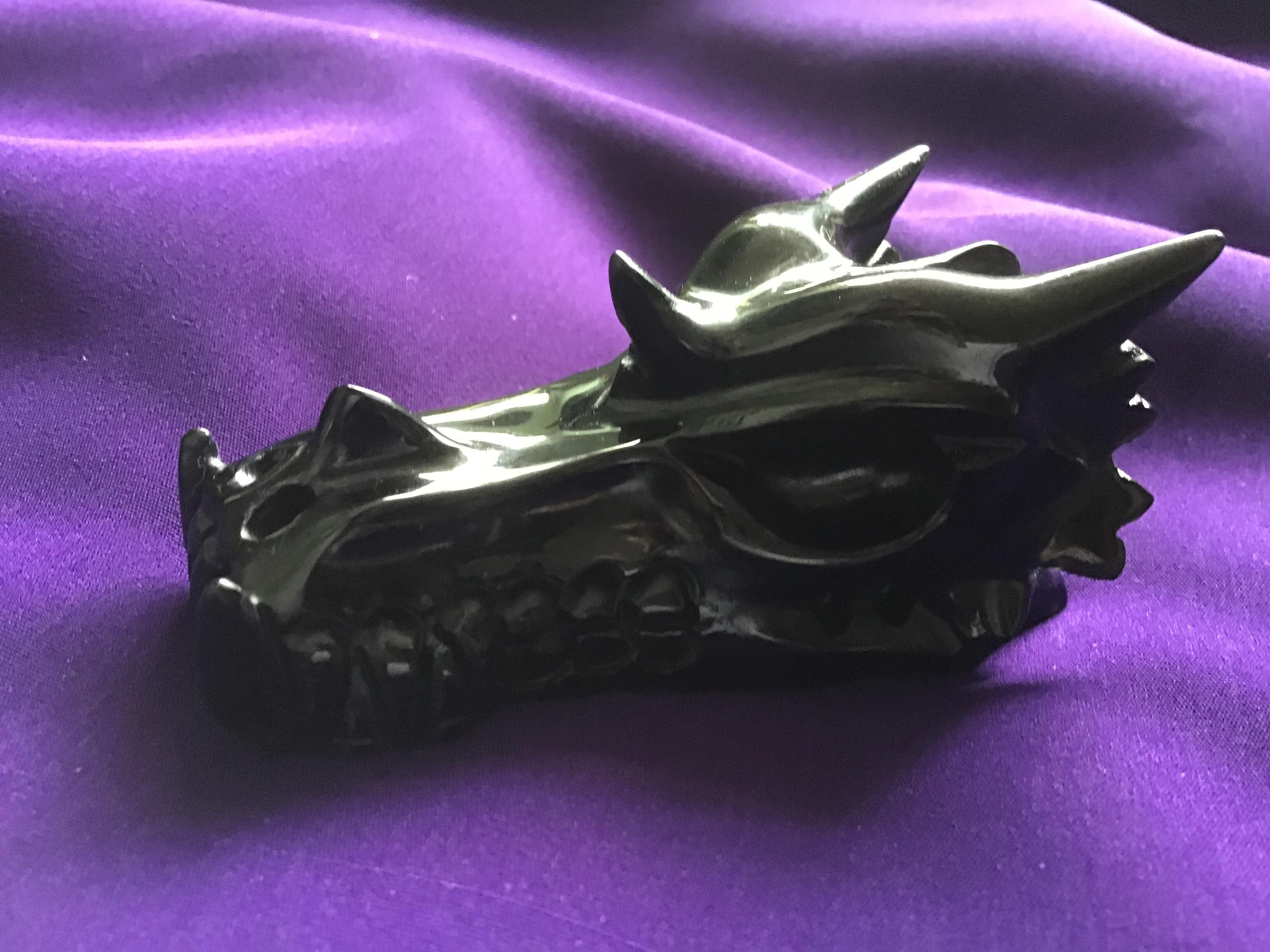 S2748 Black Obsidian Dragon