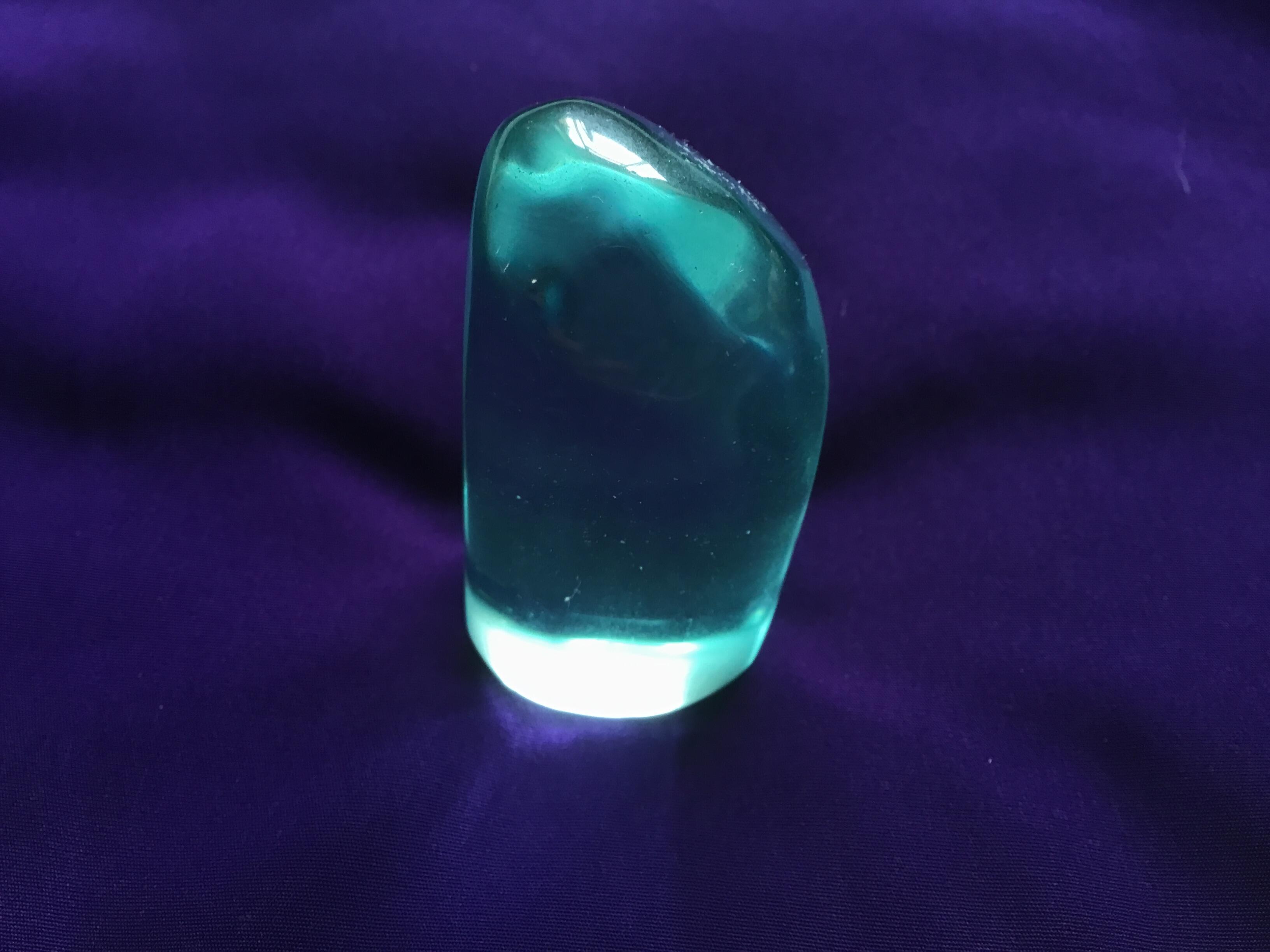 S2859 Blue Obsidian (Glass) Freeform