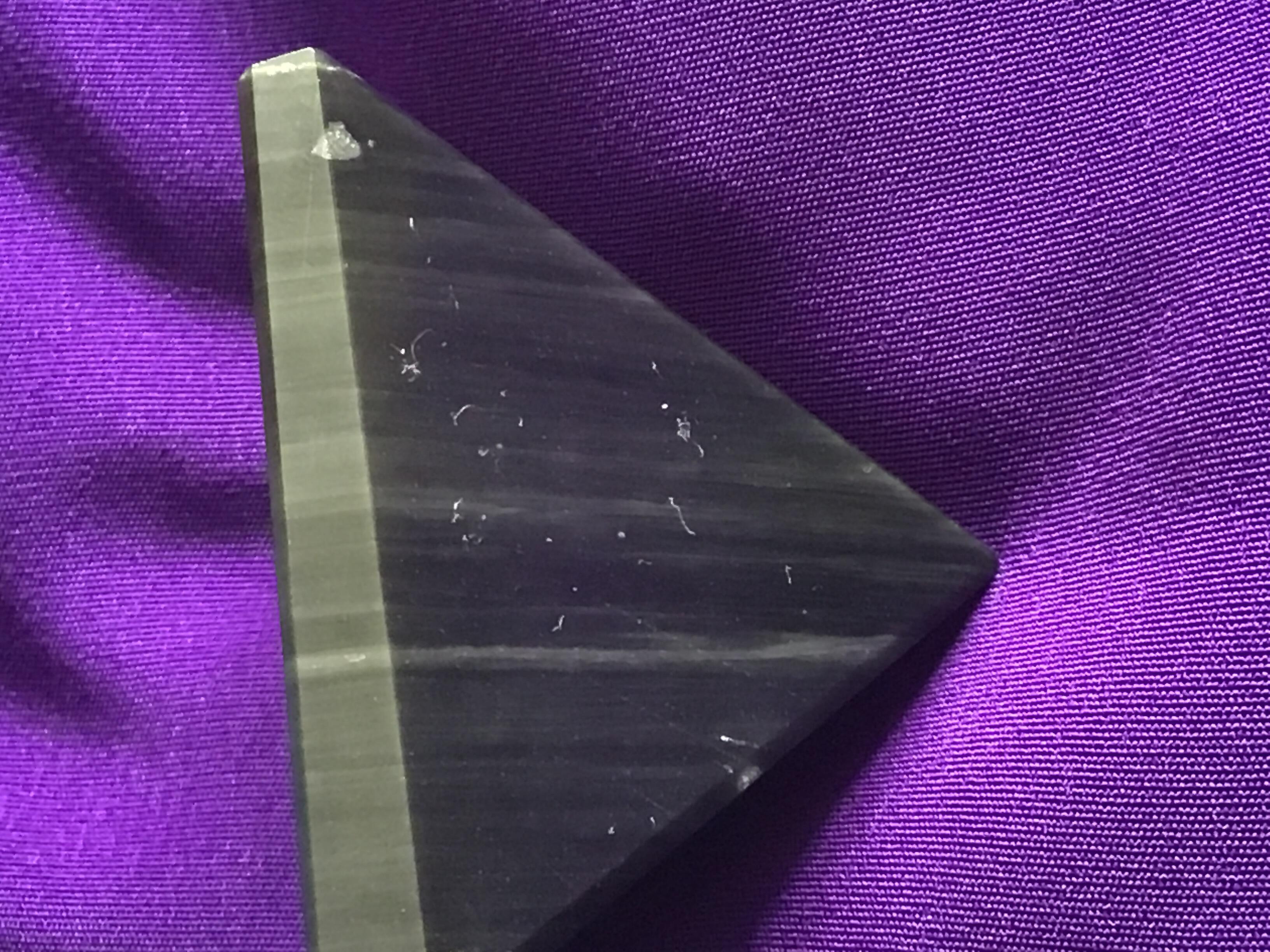 S2853 Rainbow Obsidian Pyramid