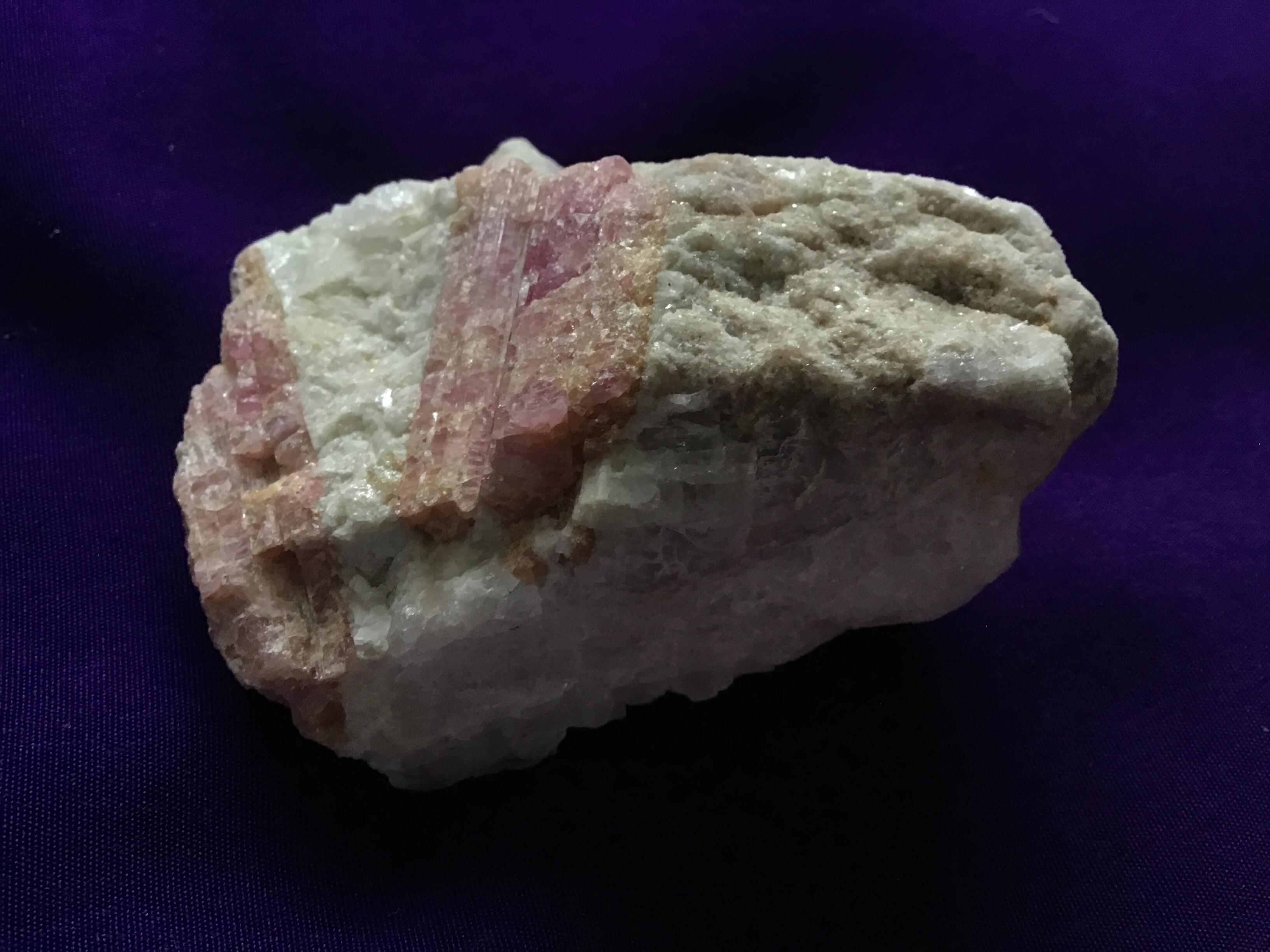 S2958 Rubellite, Pink Tourmaline in Quartz