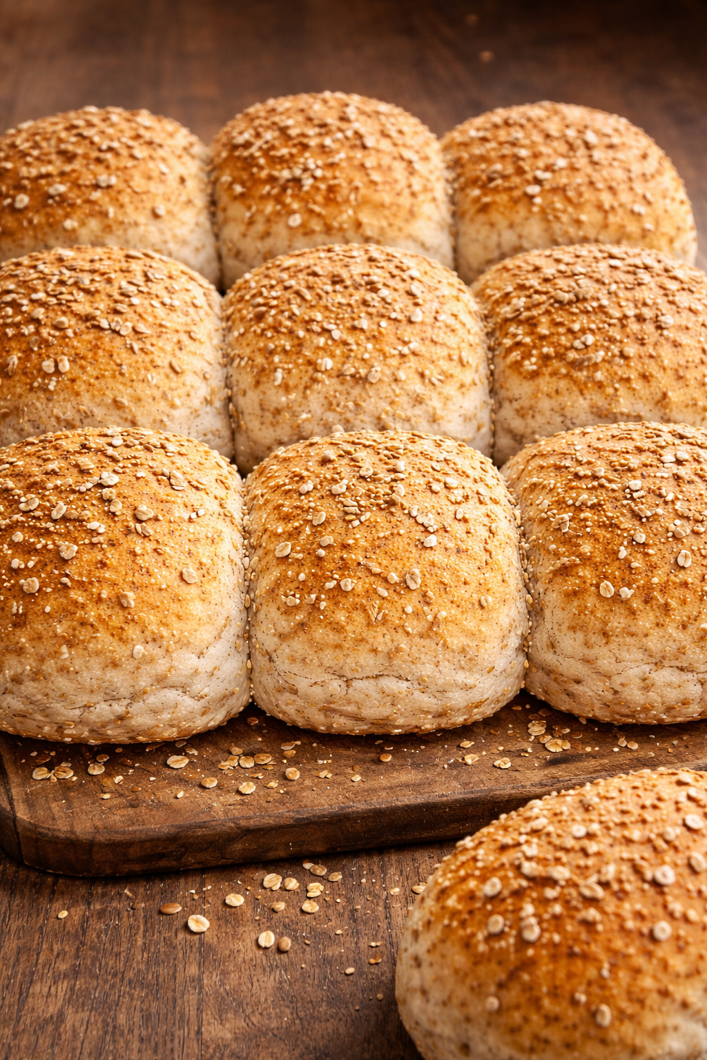 The delivered full dozen morning rolls. Free delivery