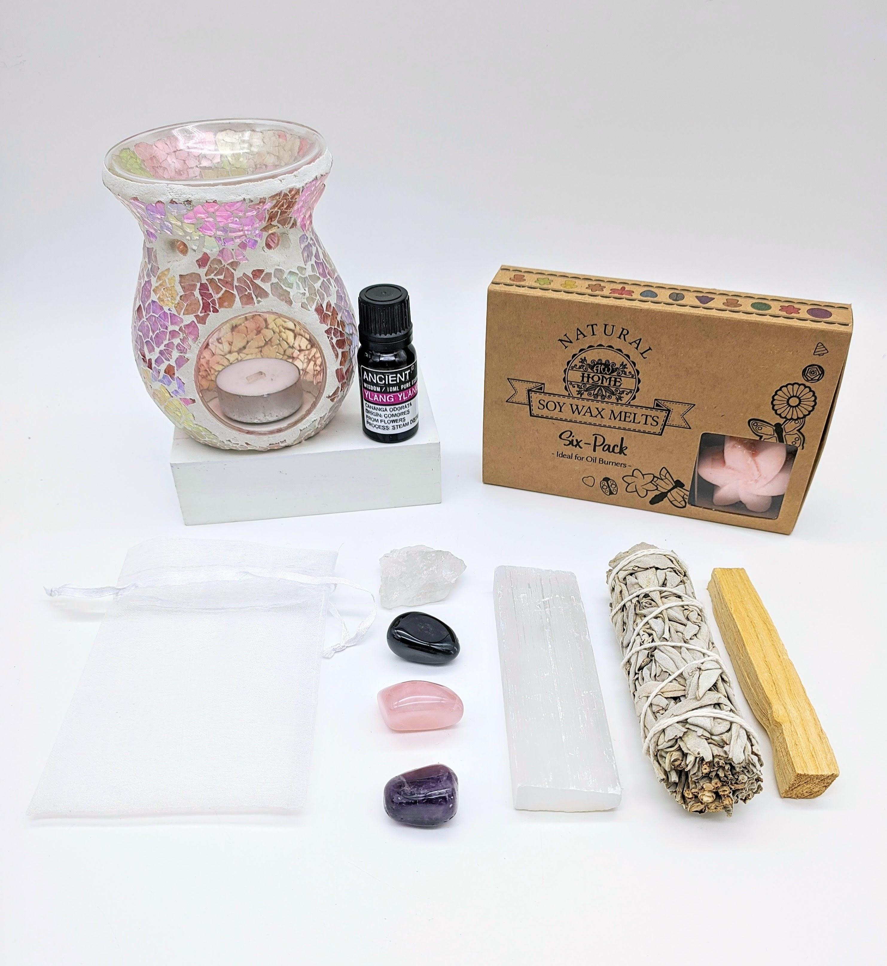 Self-Care Aromatherapy, Crystal Fragrance Gift Set
