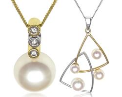 White Pearl Pendants - Absolute Pearls