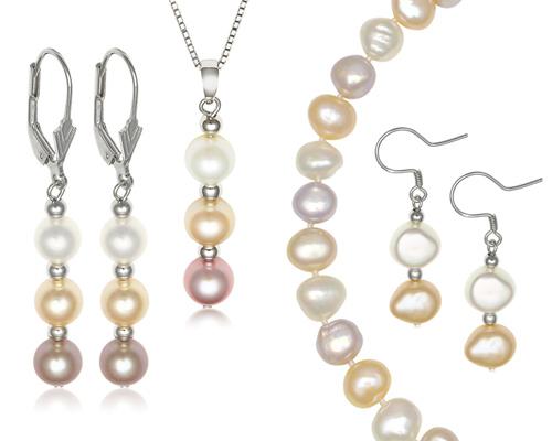 Coloured Pearl Sets - Absolute Pearls