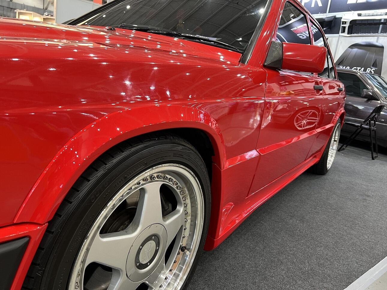 16v/AMG STYLE PLASTIC FULL BODY KIT FOR MERCEDES 190 (W201)